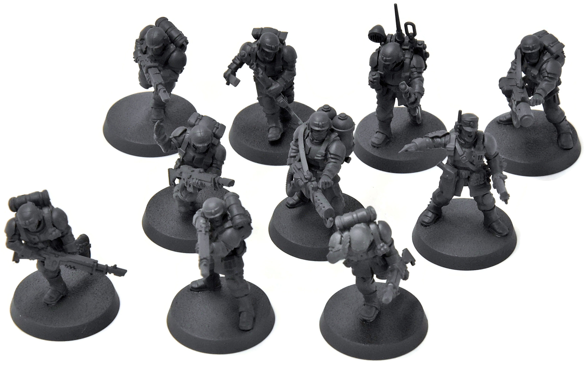 Games Workshop ASTRA MILITARUM 10 Cadian Shock Troops #2 Warhammer 40K - Au Royaume Des Titans