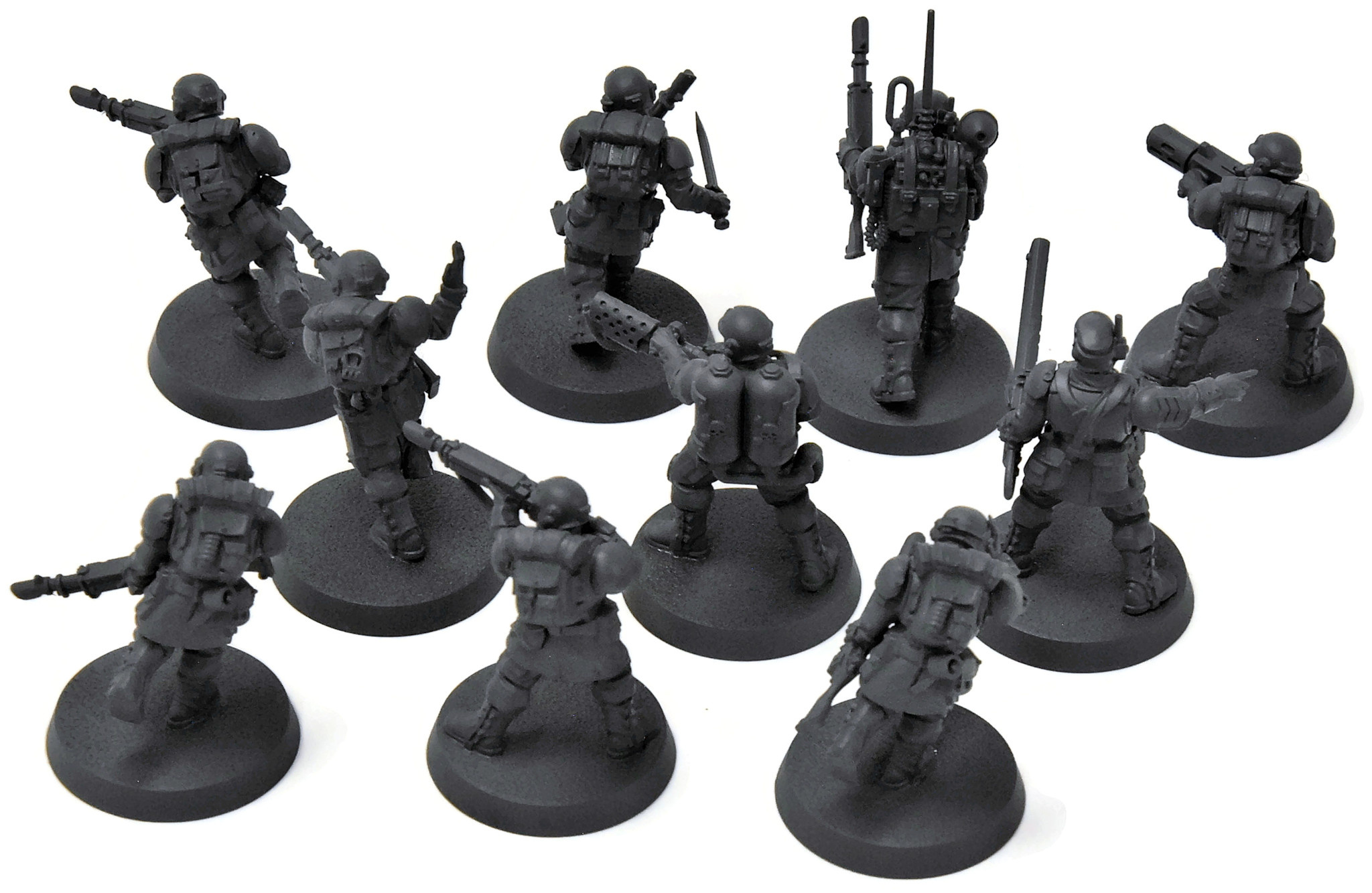 Games Workshop ASTRA MILITARUM 10 Cadian Shock Troops #2 Warhammer 40K - Au Royaume Des Titans