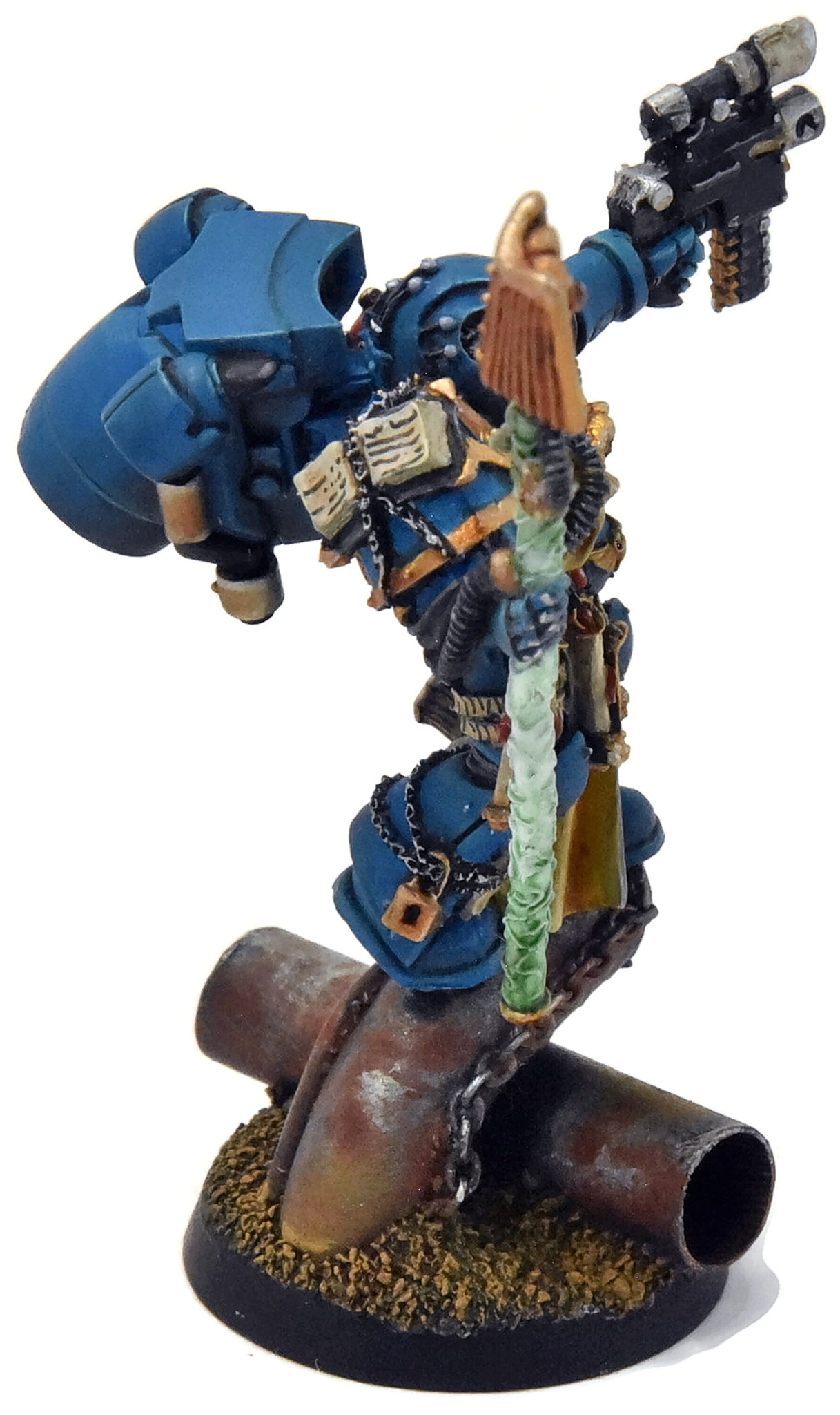 Games Workshop BLOOD ANGELS Librarian #4 METAL PRO PAINTED Warhammer ...