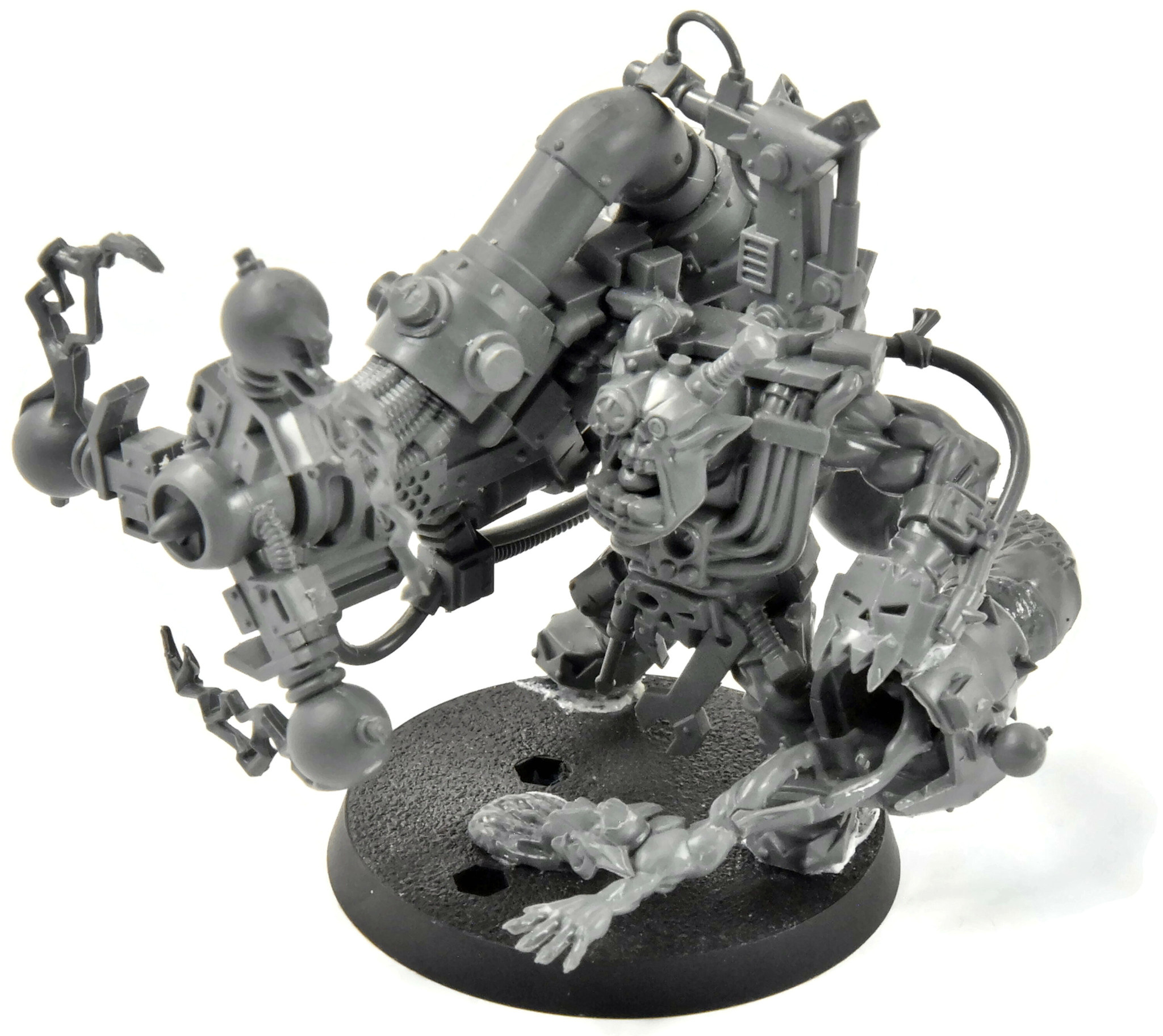 Games Workshop ORKS Big Mek with Shokk Attack Gun Warhammer 40K - Au ...
