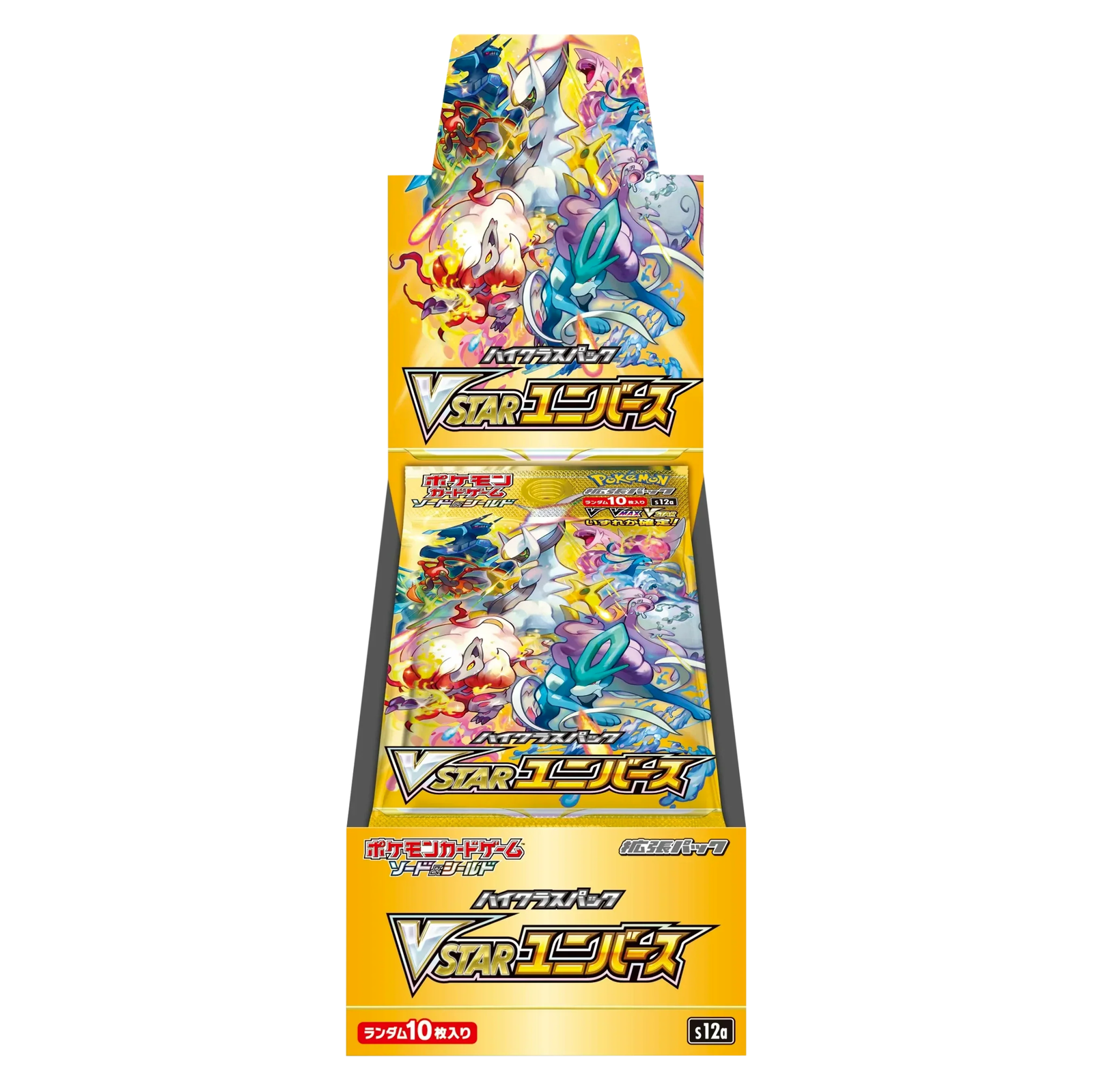 Pokémon Trading cards Pokémon TCG Vstar Universe S12A Booster Box (JP) (10 packs) - Au Royaume ...