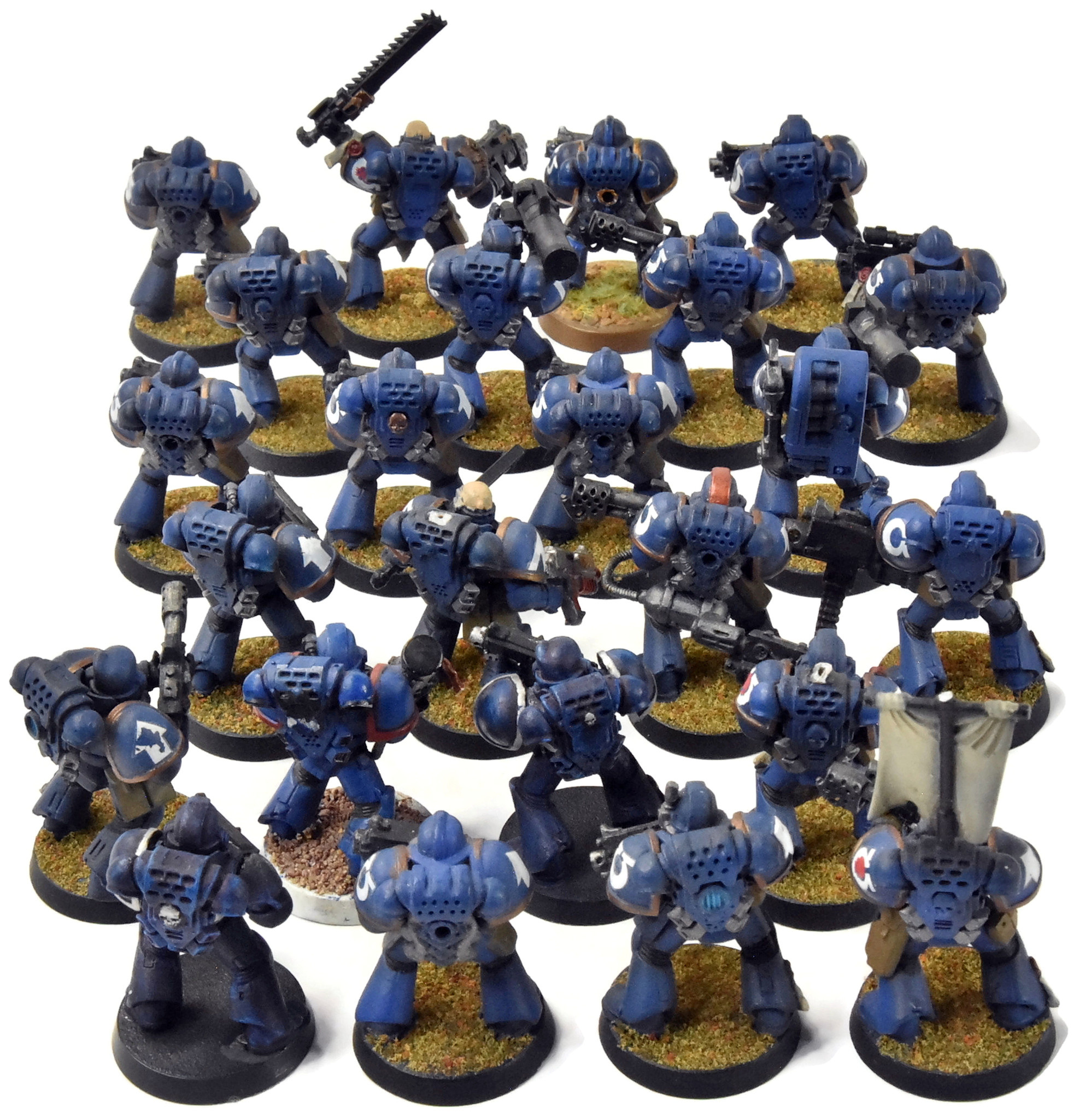 Games Workshop SPACE MARINES 24 Tactical Marines #1 Warhammer 40K - Au ...