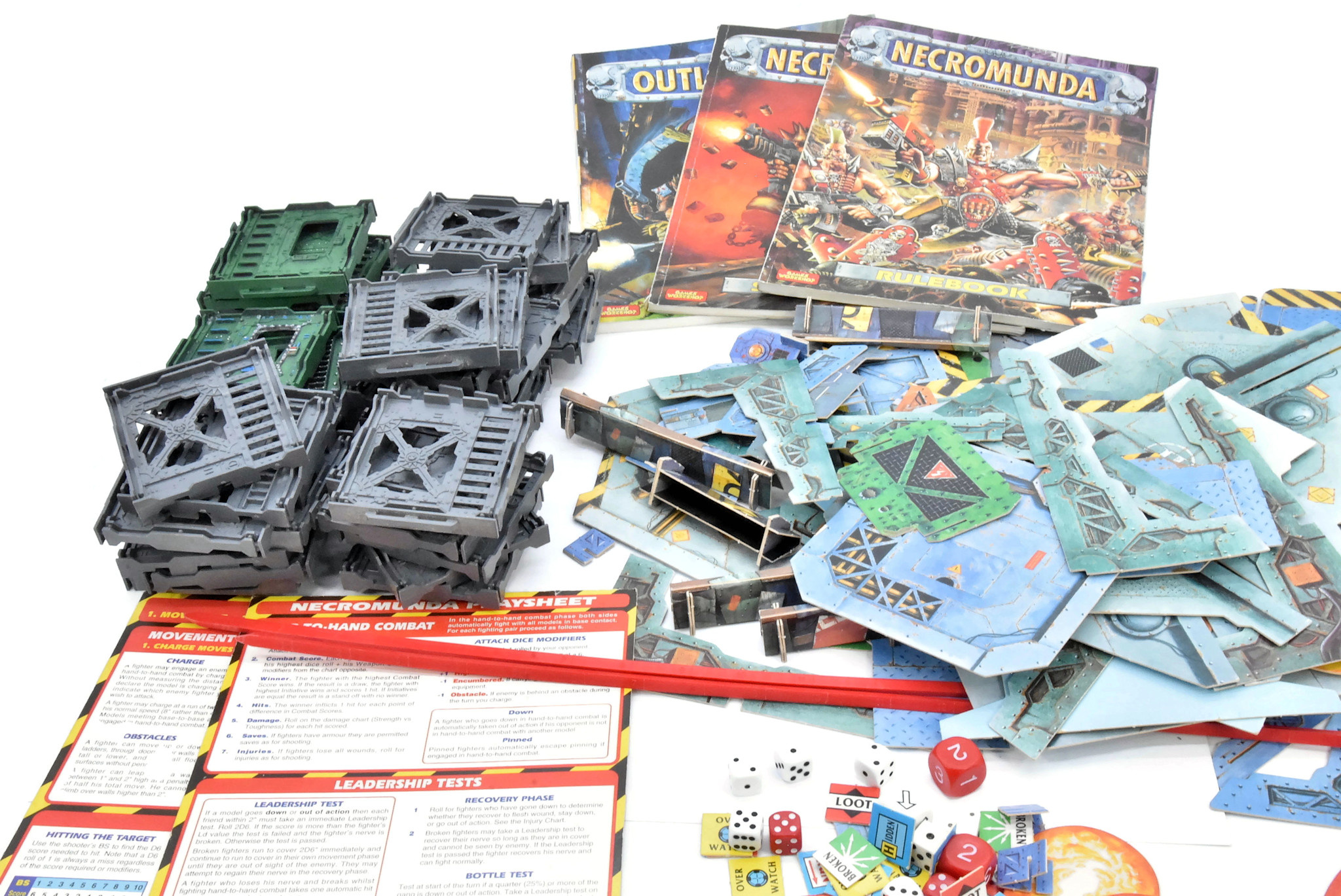 Games Workshop NECROMUNDA BOX SCENERY #1 Warhammer 40K Classic - Au ...