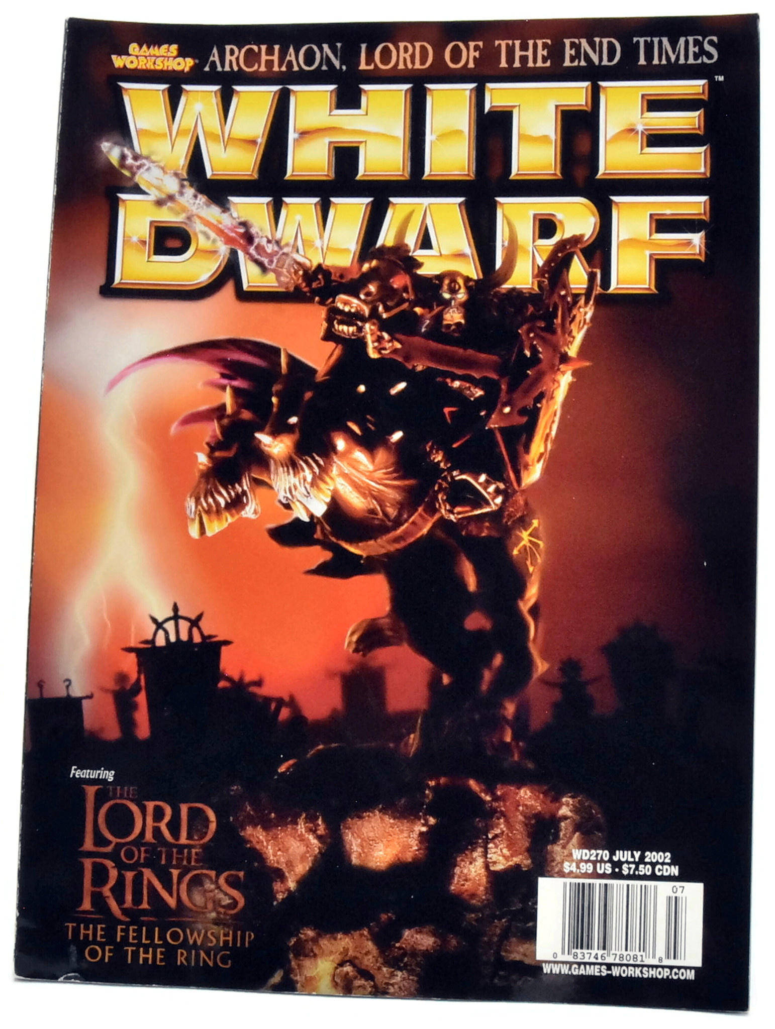 Games Workshop WHITE DWARF Number 270 USED OK Condition - Au Royaume ...