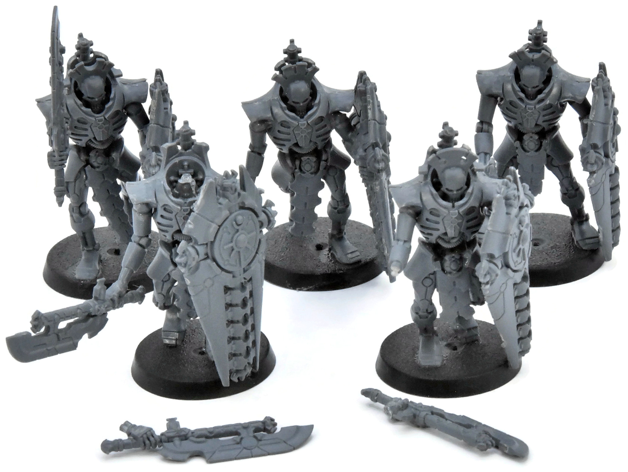 Games Workshop NECRONS 5 Lychguards #1 Missing Head Warhammer 40K - Au ...