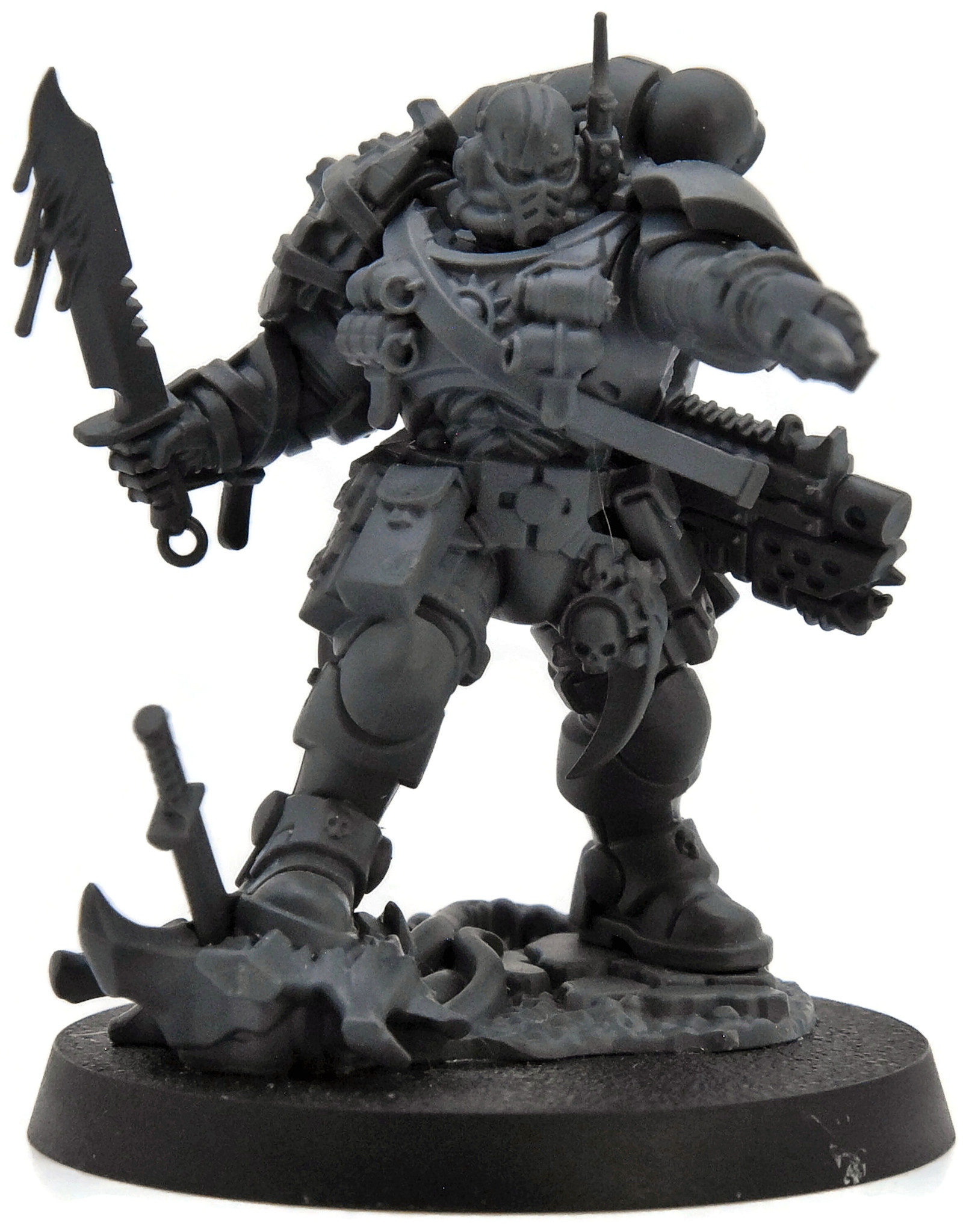 Games Workshop SPACE MARINES Lieutenant with Combi-Weapon #1 Warhammer ...