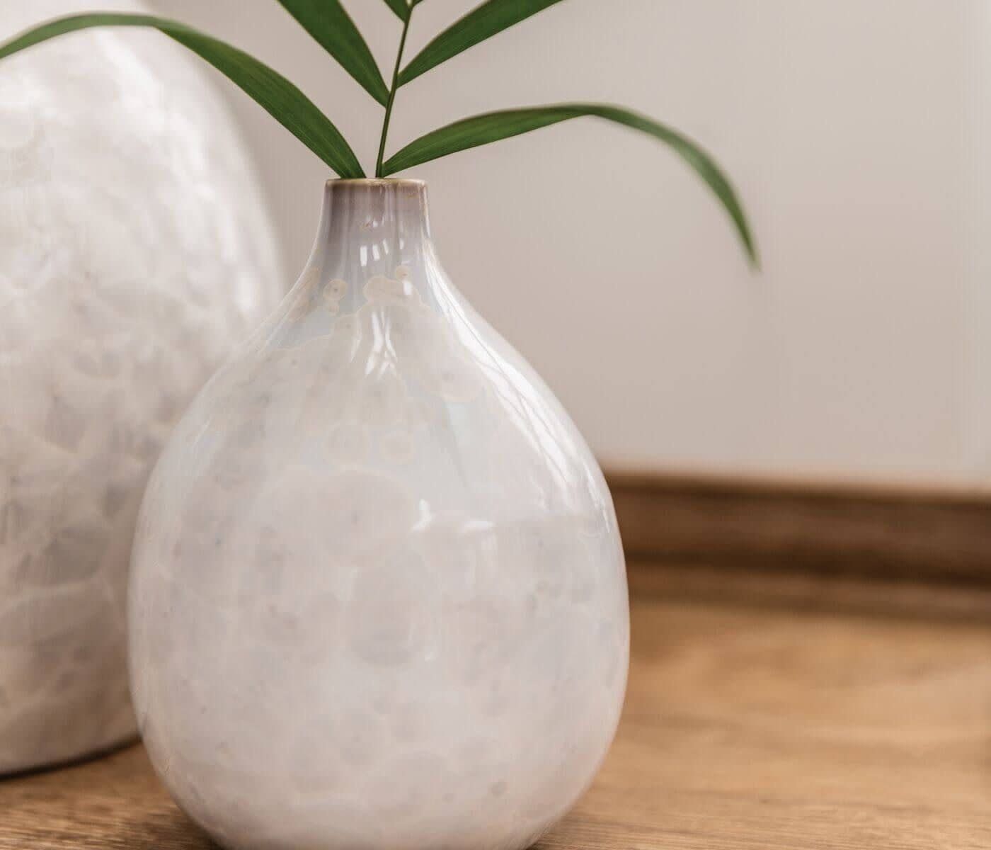 Simon Pearce Simon Pearce Crystalline Teardrop Vases - Tailored Home