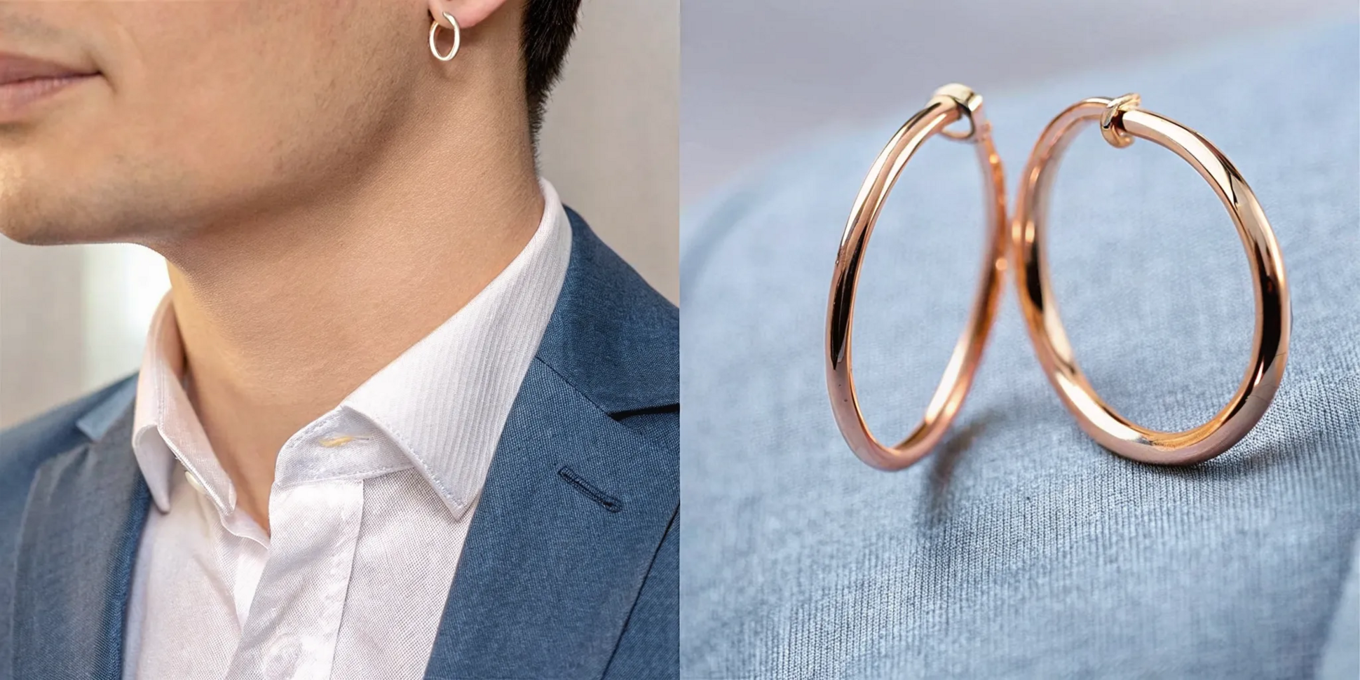 The Ultimate Guide to Hoop Earrings for Men - Element 79 Contemporary ...