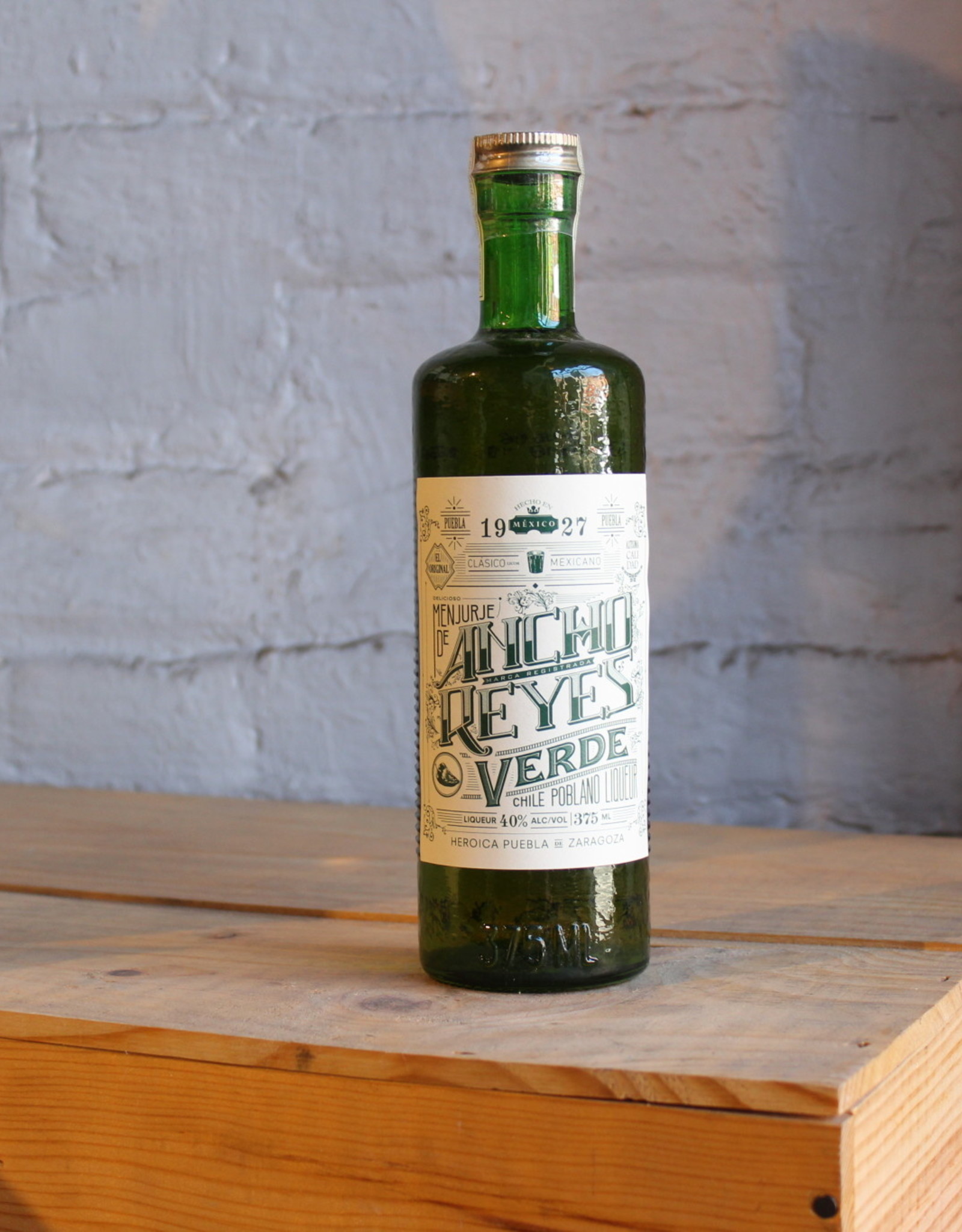 Ancho Reyes Chile Poblano Verde Liqueur - Mexico (375ml) - GNARLY VINES