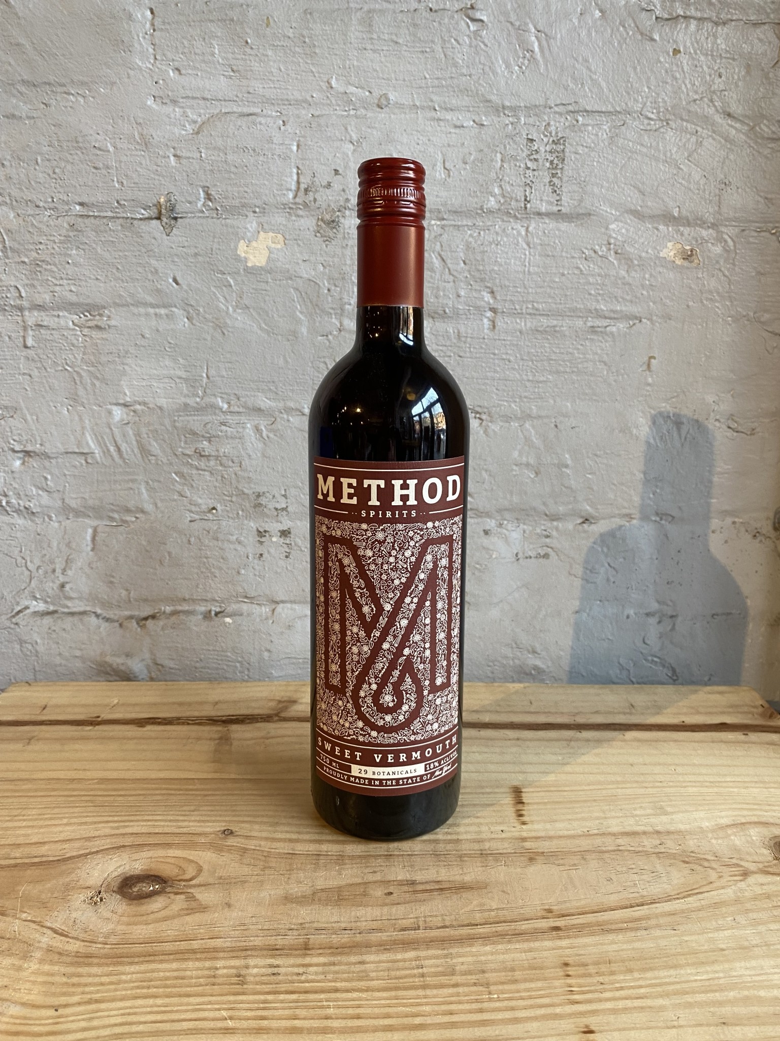 Method Spirits Sweet Vermouth - New York (750ml) - GNARLY VINES