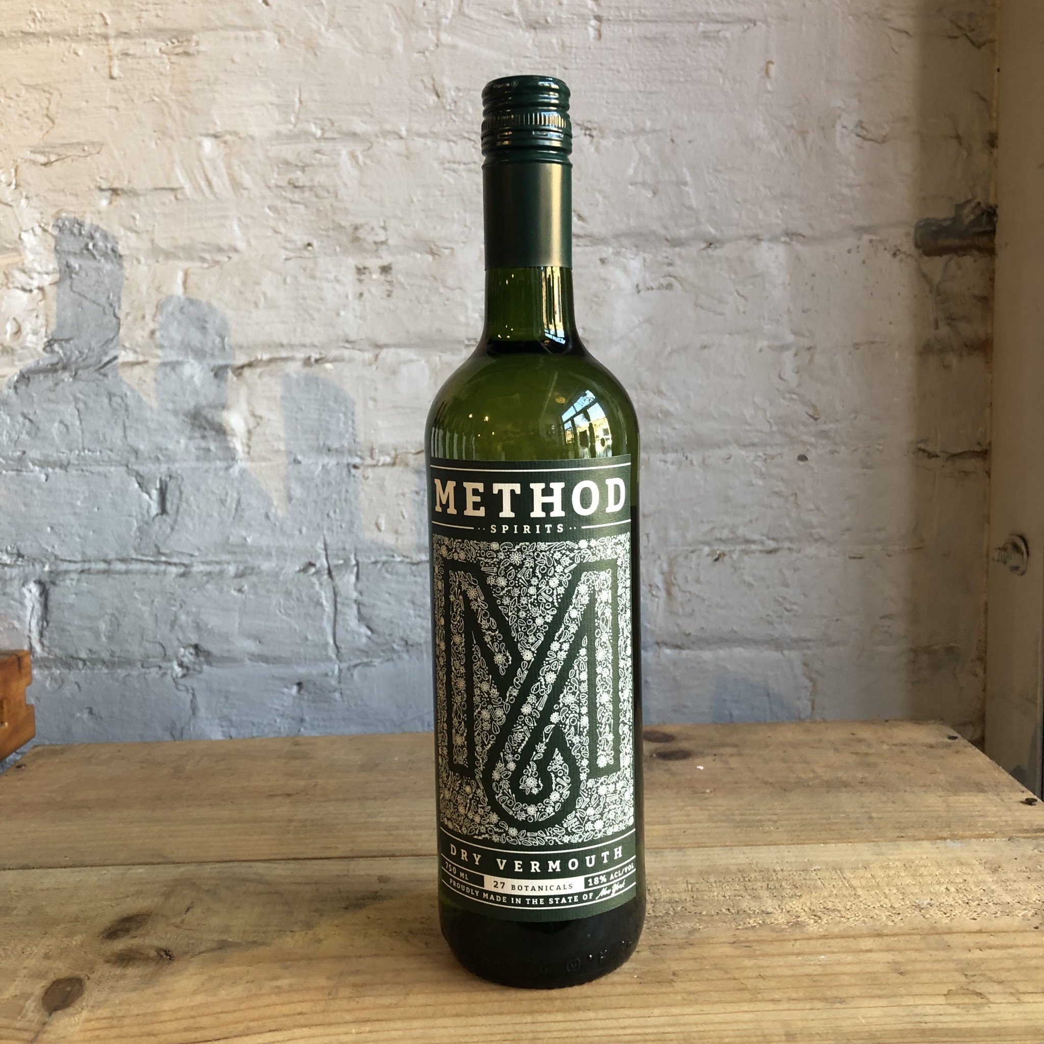 Method Spirits Dry Vermouth - New York (750ml) - GNARLY VINES