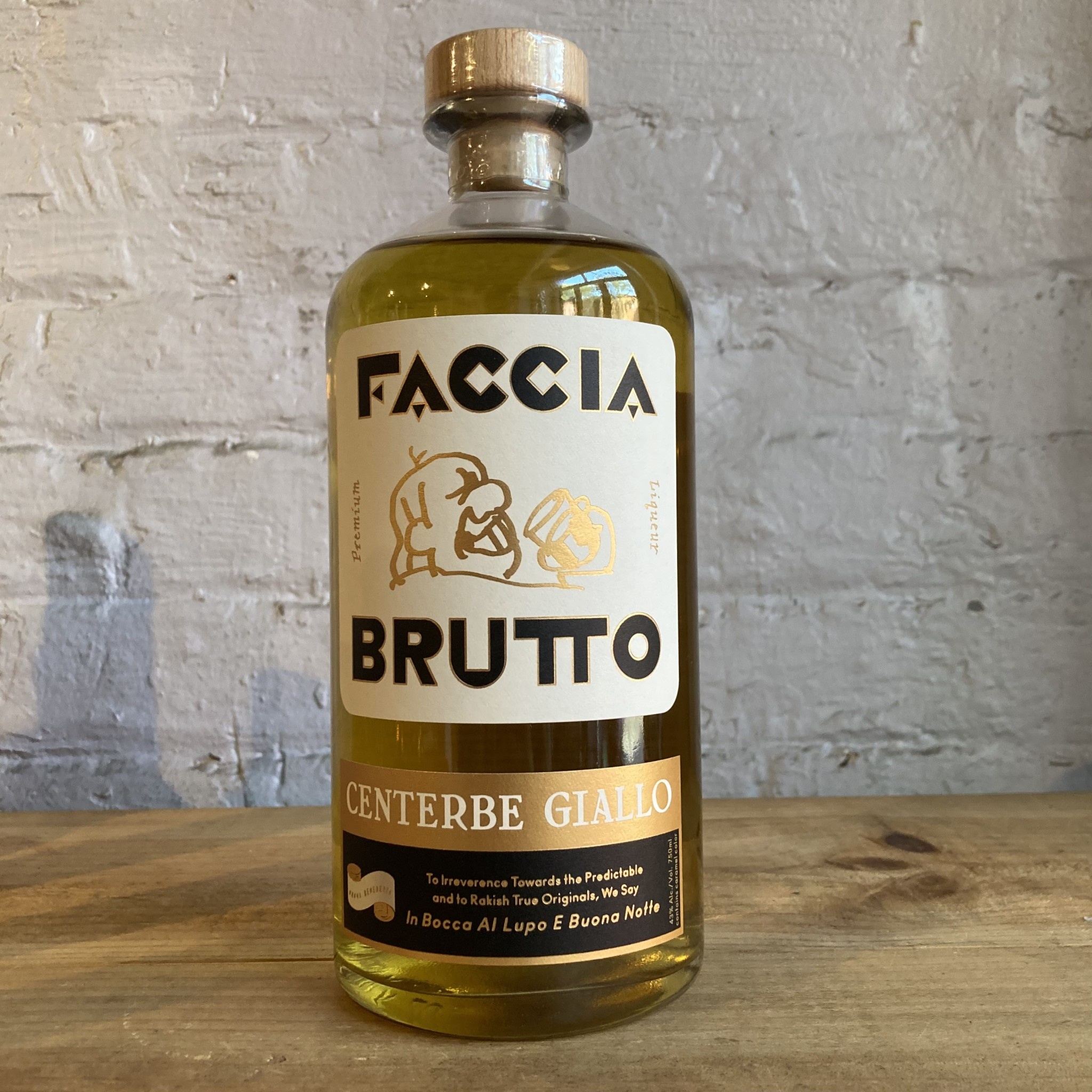 Faccia Brutto Centerbe Giallo - Brooklyn, NY (750ml) - GNARLY VINES