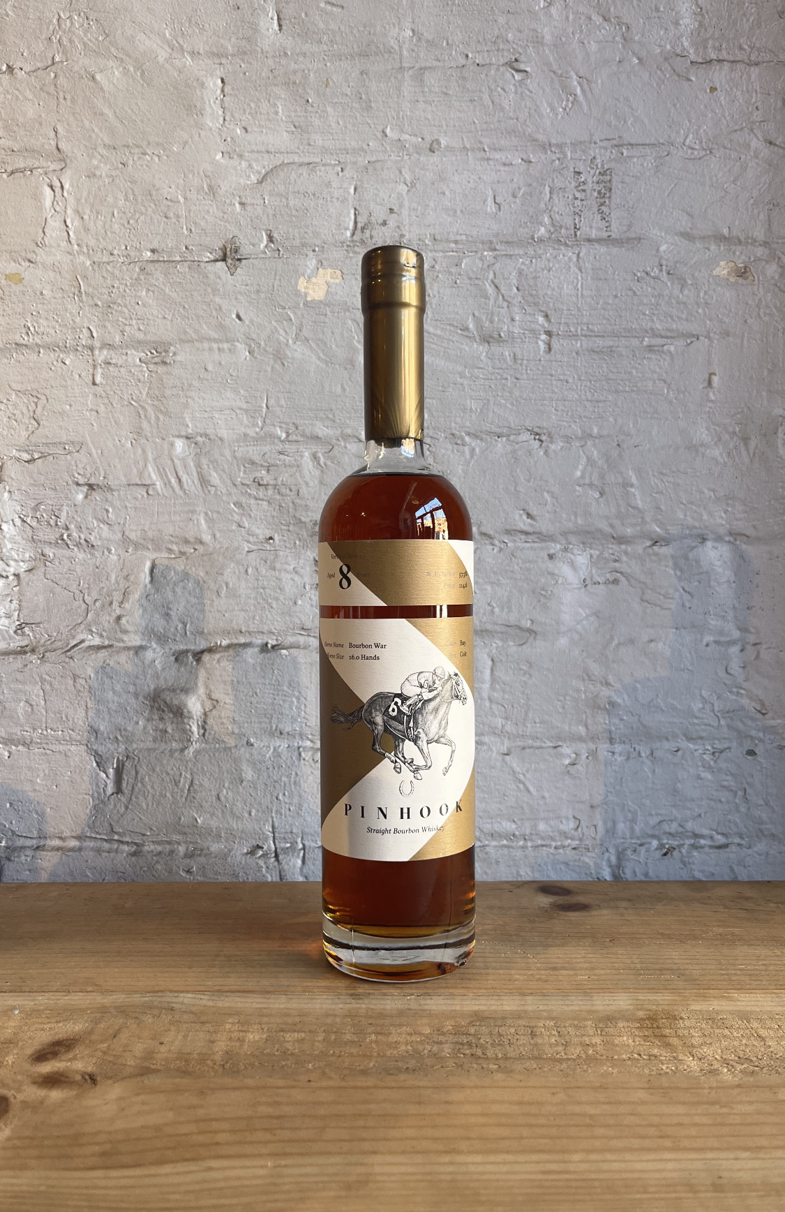 Pinhook Vertical Series 8yr Straight Bourbon - Lawrenceville, IA (750ml ...