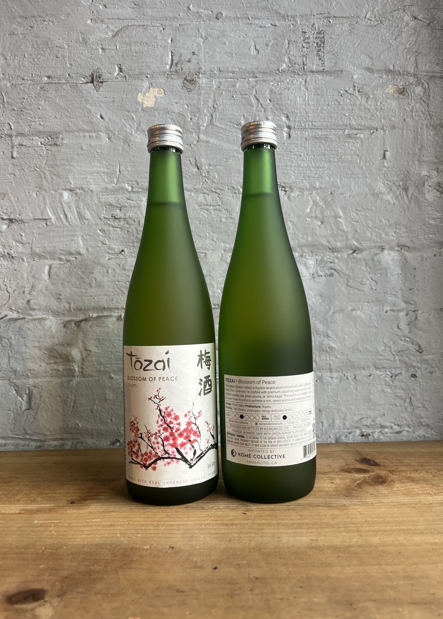 Sake & Shochu Tozai Blossom Of Peace Plum Sake, Kinki, Japan (720ml ...