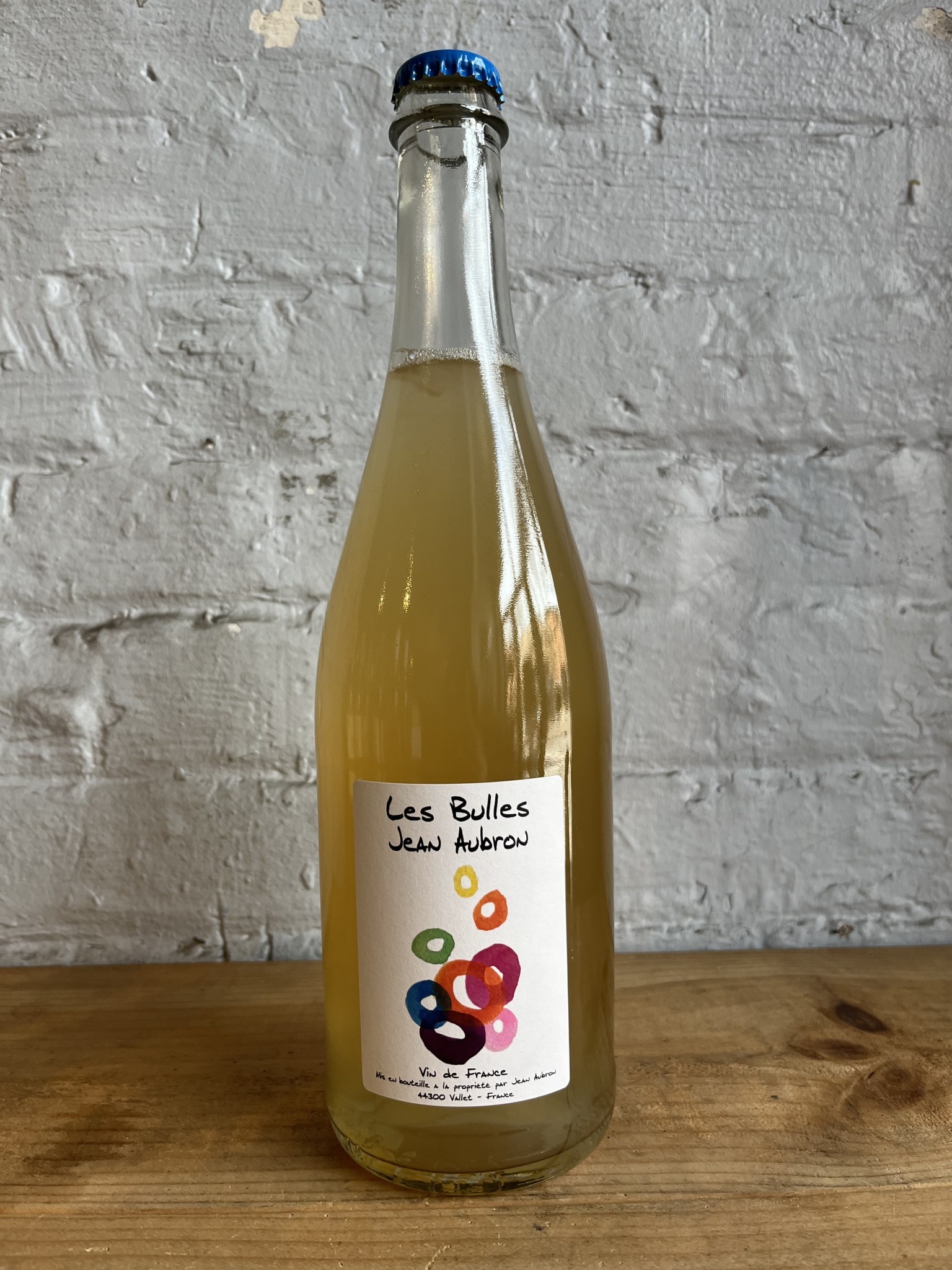 NV Jean Pascal Aubron Les Bulles Pet'Nat Loire Valley, France (750ml ...