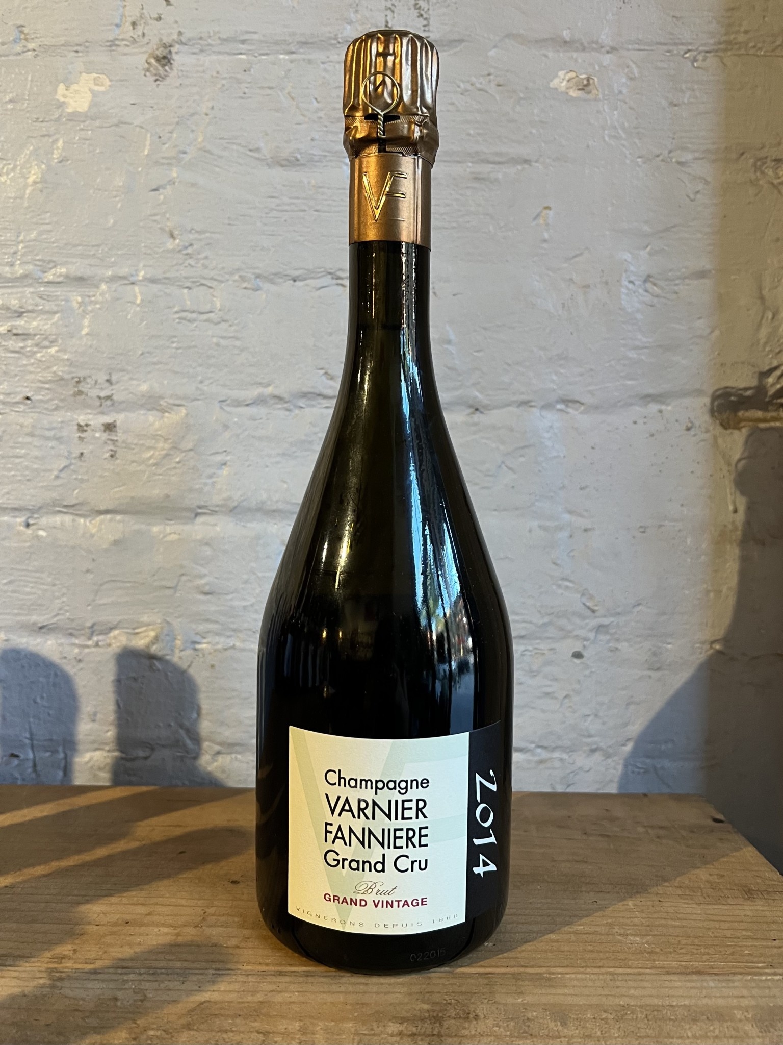 Wine 2014 Varnier-Fanniere 'Grand Vintage' Blanc de Blancs Grand Cru ...