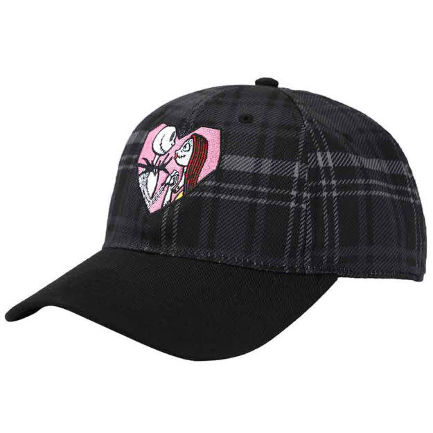 Nightmare Before Christmas Jack & Sally Embroidered Hat - House of Boo