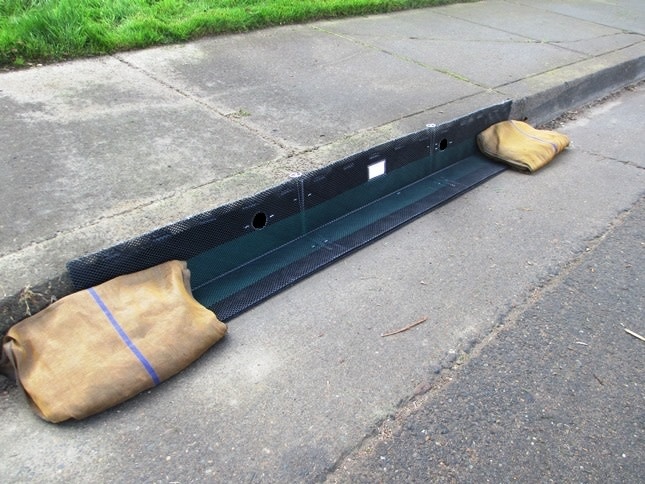 Curb Inlet Guard, SZ. 75" - Silt Management Supplies, LLC.