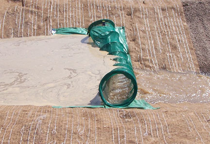 Spring Berm, SZ. 12" x 6' - Silt Management Supplies, LLC.