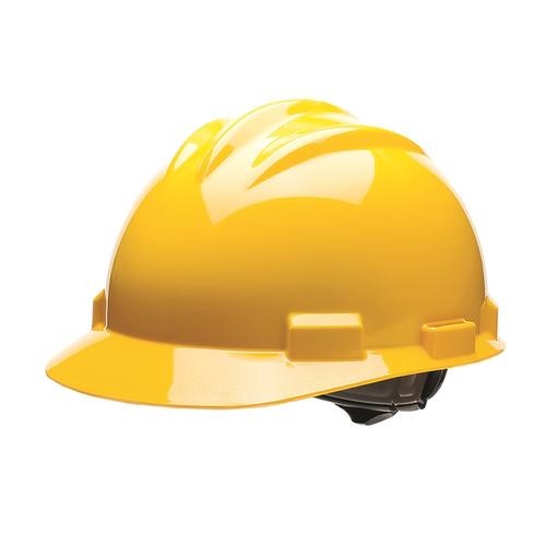 Standard Safety Helmet, Pin Lock Suspension, Yellow Shell - Silt ...