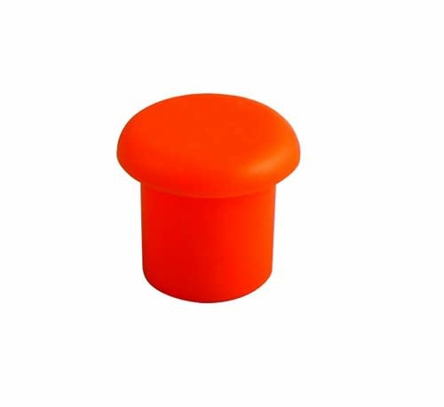 Econ-O-Guard Mushroom Top Safety Caps, Orange - Silt Management ...