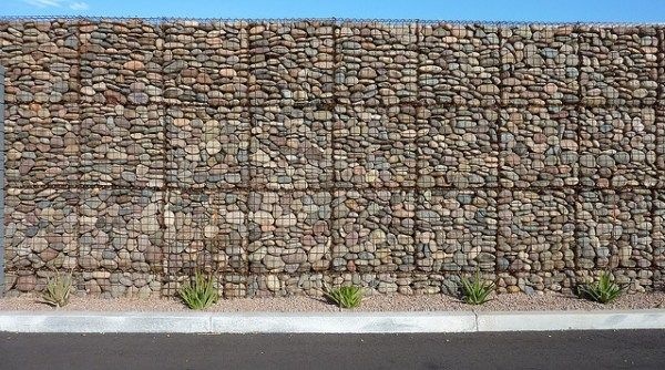 Gabion Woven Wire Basket, SZ. 9' x 3' x 3' Galvanized - Silt Management ...