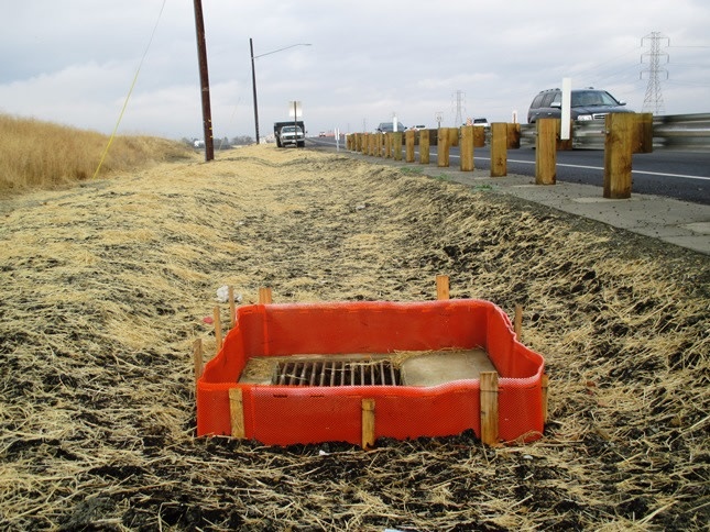 Drop Guard, Protection for Drop Inlets in Unpaved Areas - Silt ...
