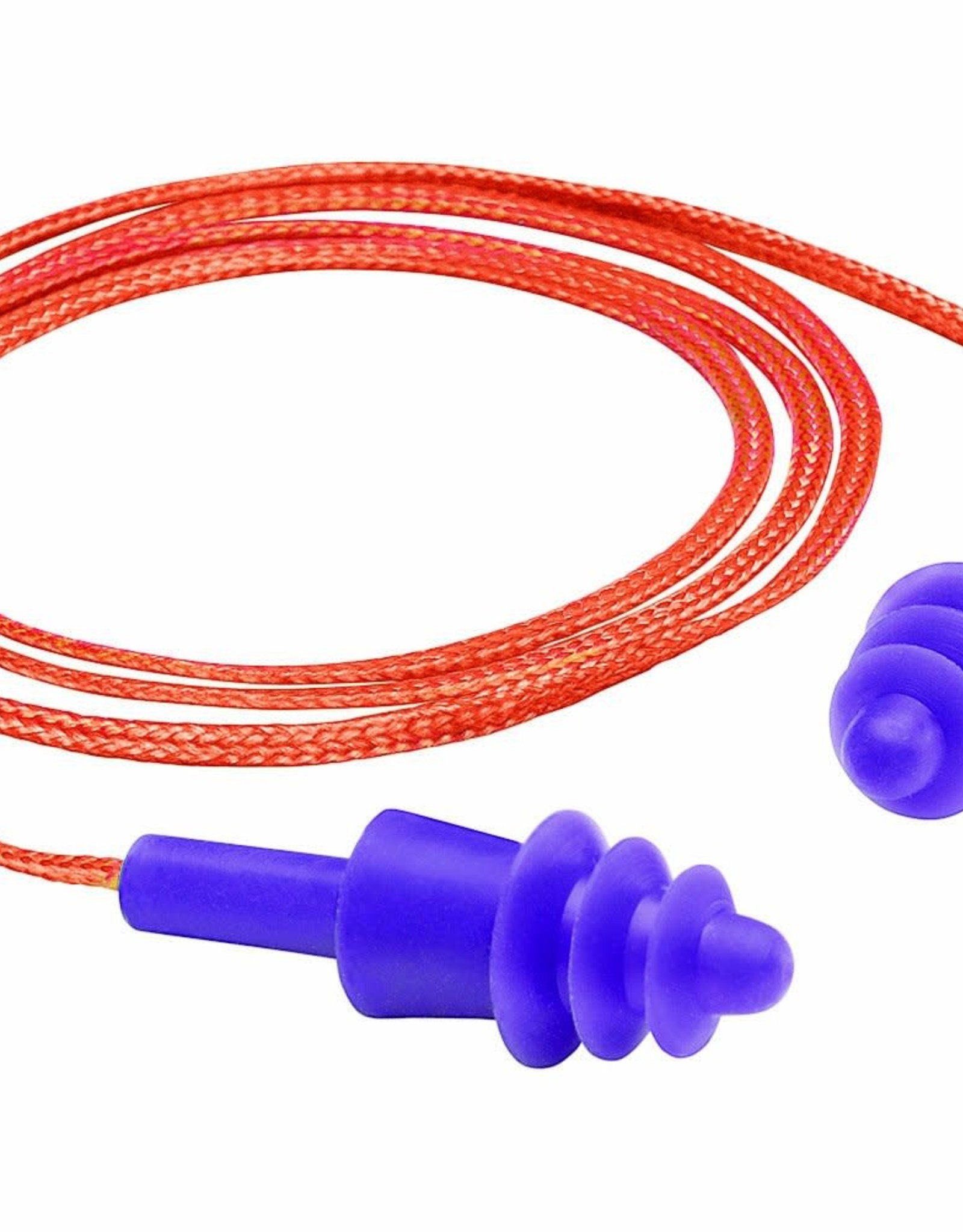 Twisters Triple-Flanged Corded Earplugs, 100 ct. box - Silt Management ...
