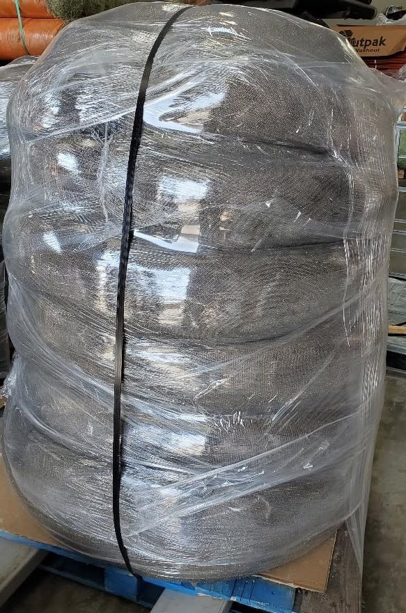 Wattles/Absorbent (Green Star) Logs Hemp Fiber, SZ. 9" x 25' - Silt ...