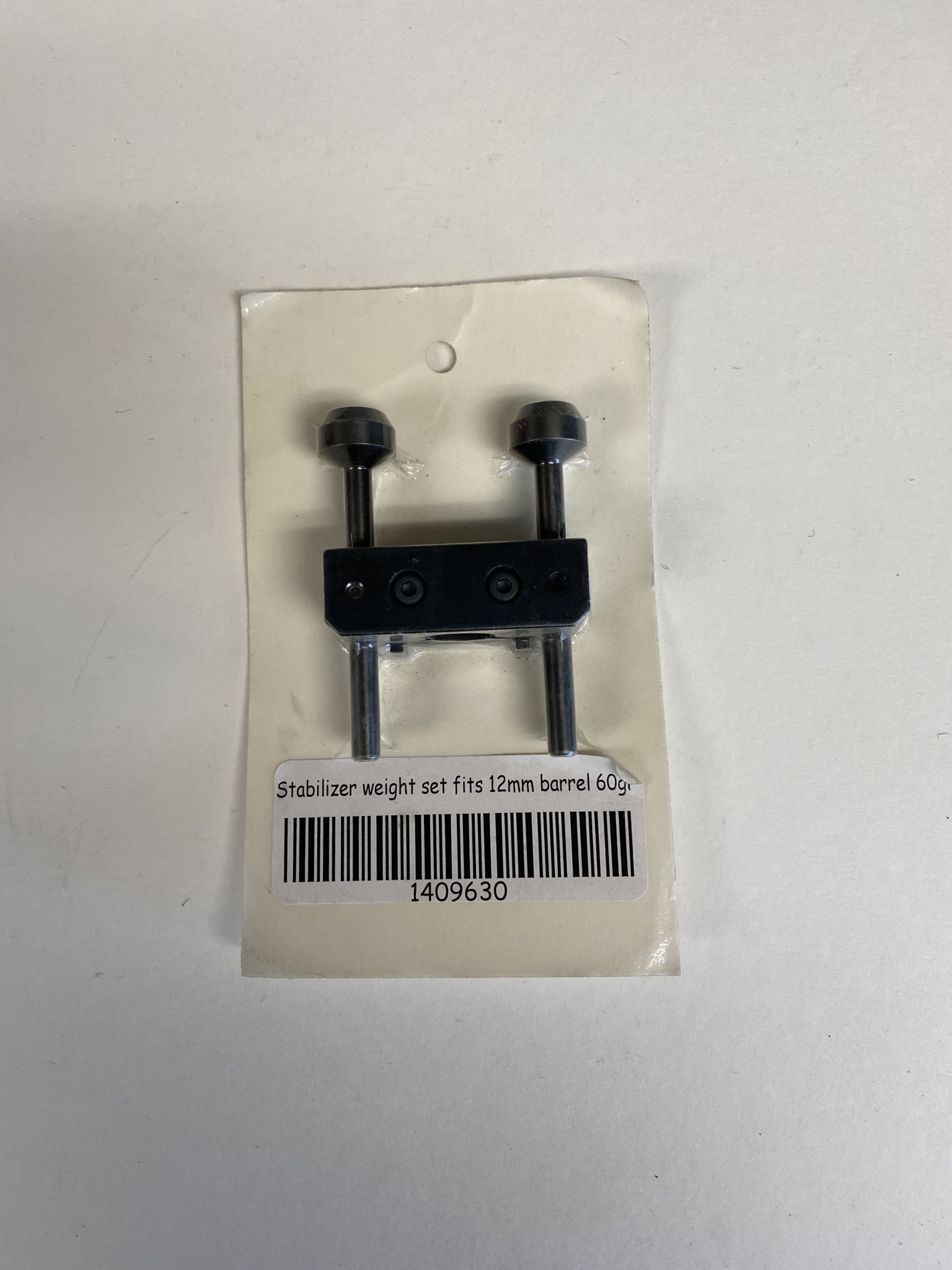 Stabilizer Weight set fits 12mm barrel, 60 gram - Red Feather Outfitters