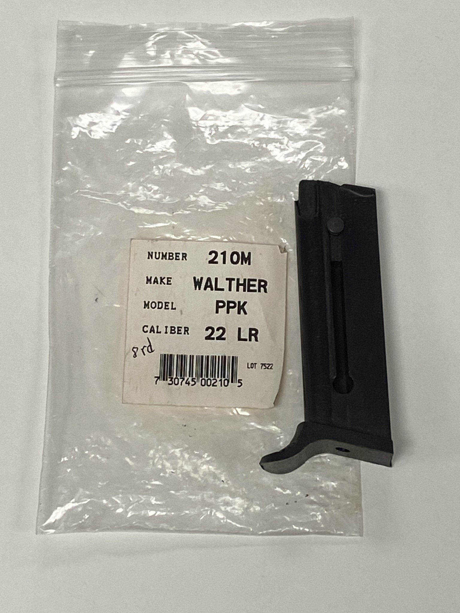 Walther PPK 22lr Magazine 8 round #210M - Red Feather Outfitters