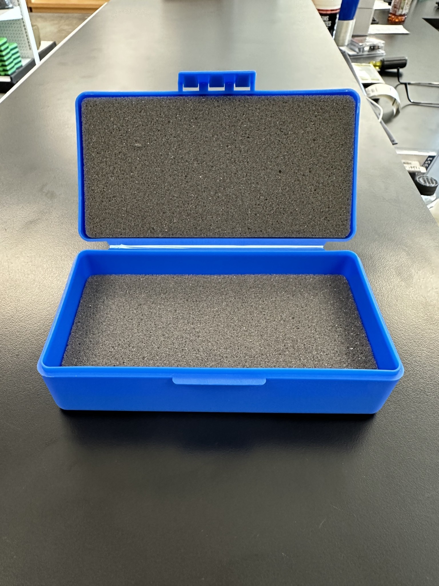 Foam Padded Blue Box 5"L x 3"W x 1.75"H - Red Feather Outfitters