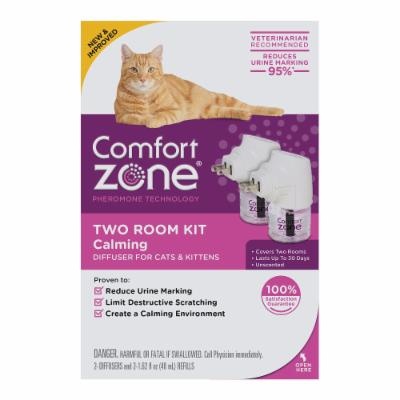 Comfort Zone Cat Calming Diffuser 2pk - Tabby & Jack's Pet Supplies and ...