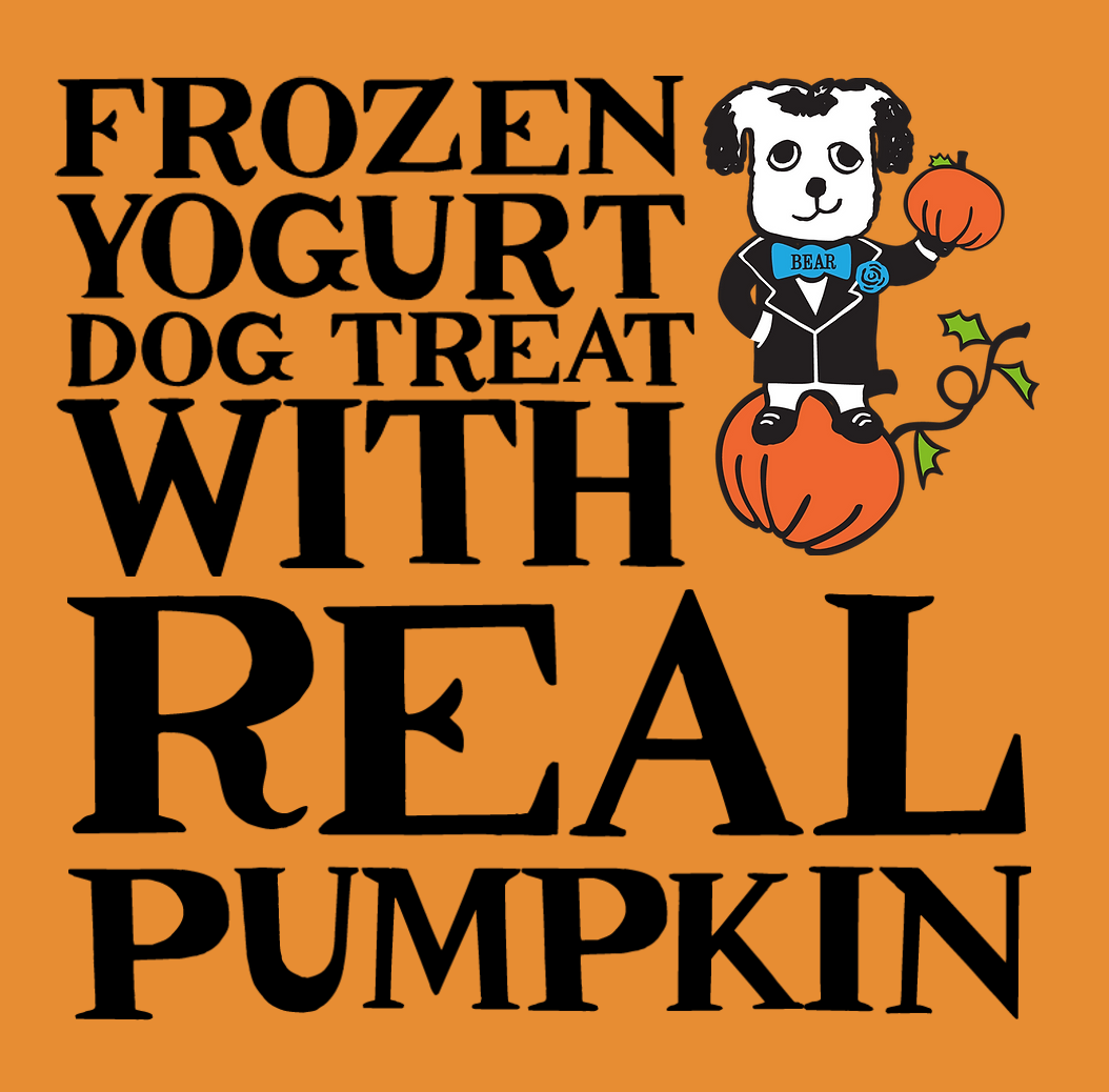 The Bear & The Rat Pumpkin Frozen Yogurt - Tabby & Jack's Pet Supplies ...