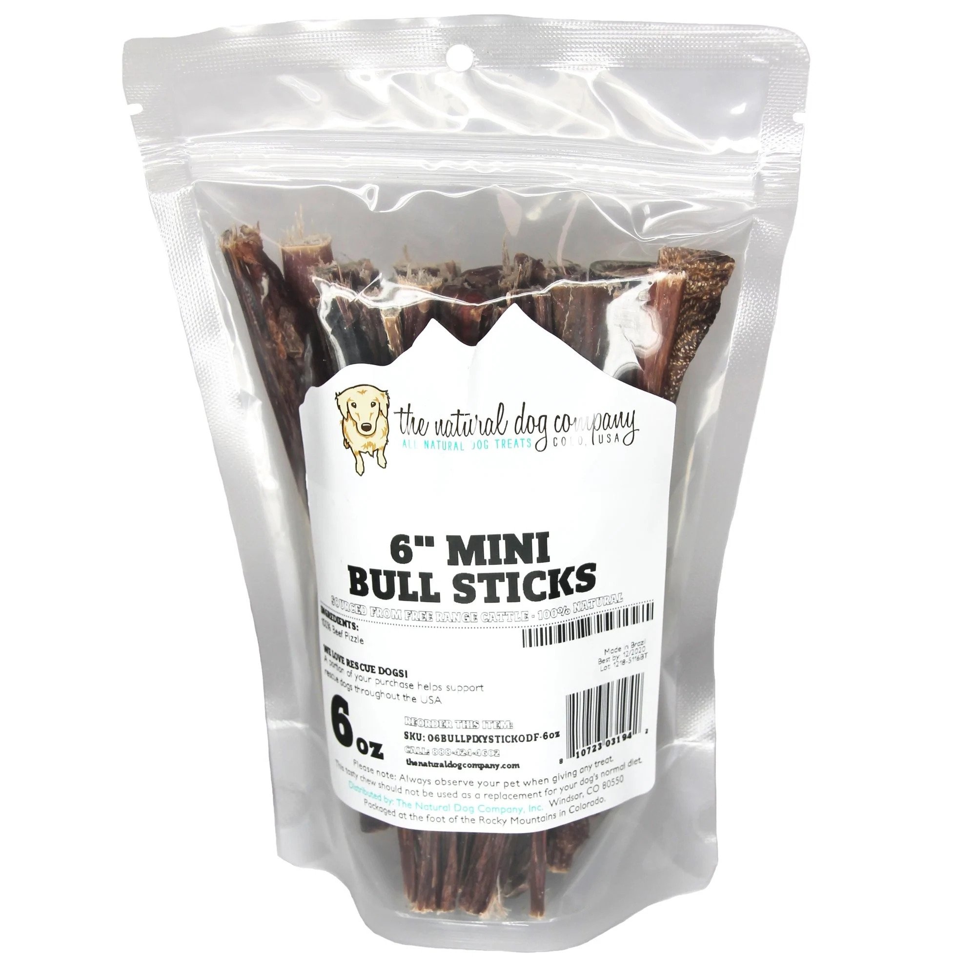 Tuesday's Natural Dog Company Natural Dog Company MINI Bully Sticks ...