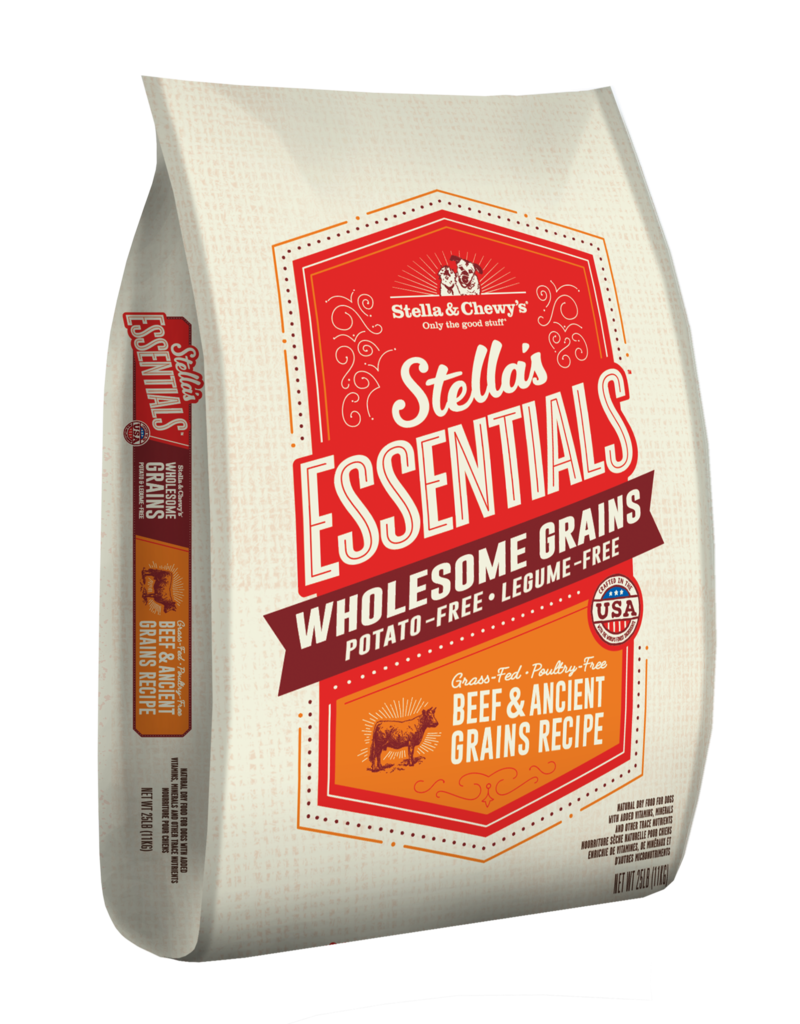 Stella & Chewy's Essentials Beef & Ancient Grains - Tabby & Jack's Pet ...