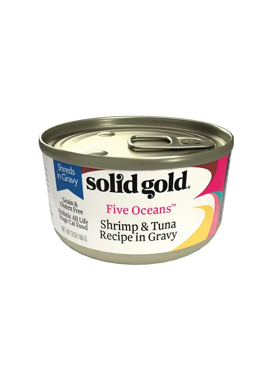 Solid Gold Five Oceans 3oz - Tabby & Jack's Pet Supplies and Grooming