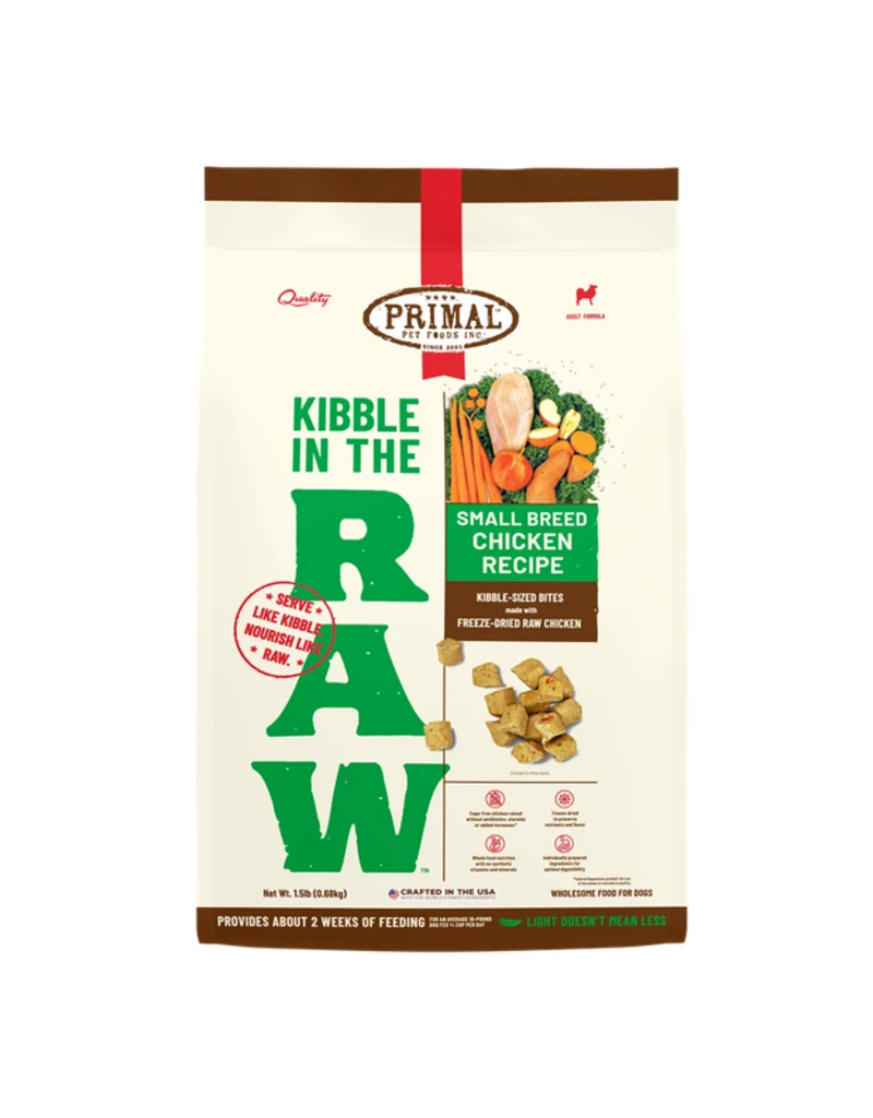 Primal Dog KITR Freeze Dried - Tabby & Jack's Pet Supplies and Grooming