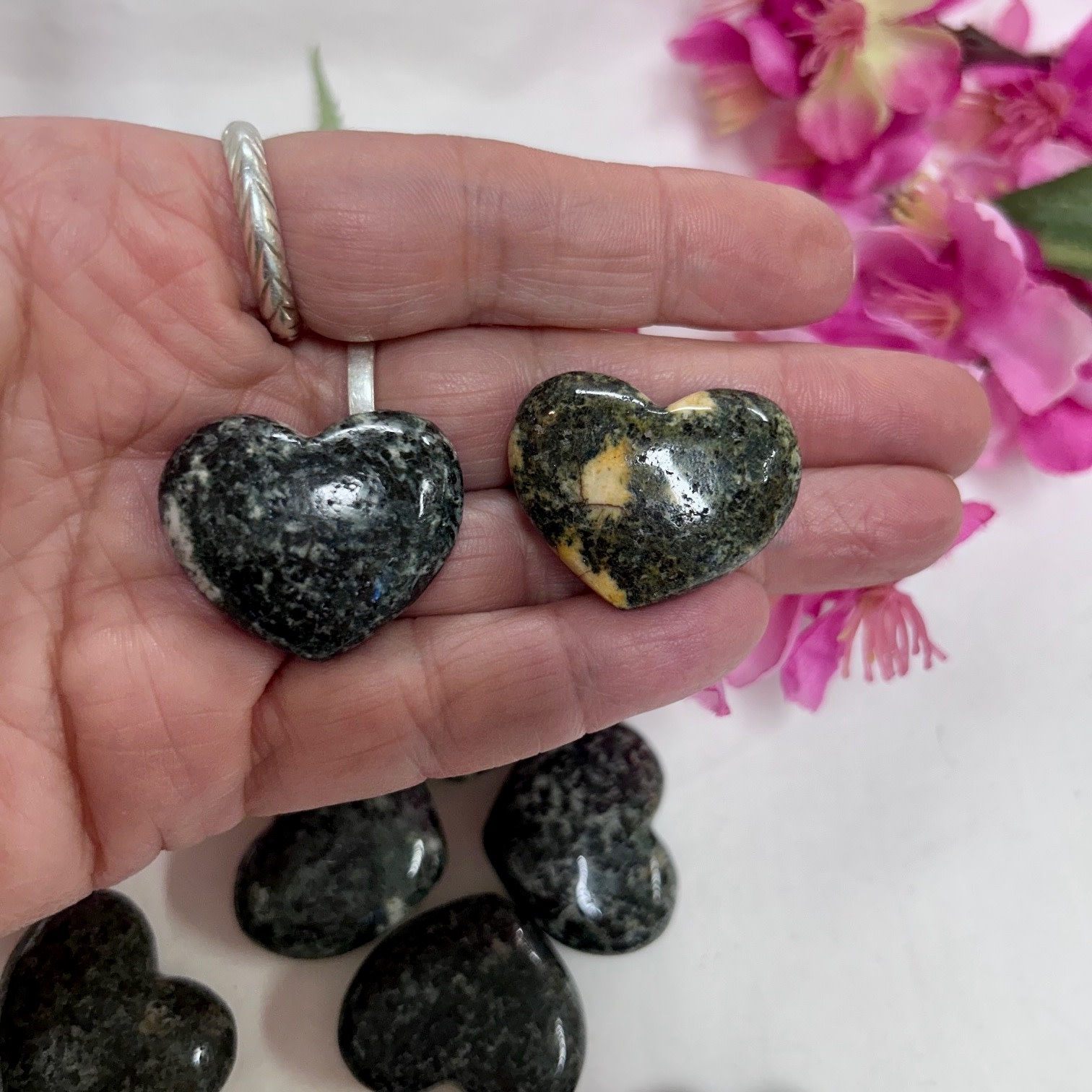 Preseli Bluestone (Stonehenge) Hearts for connection to past lives ...