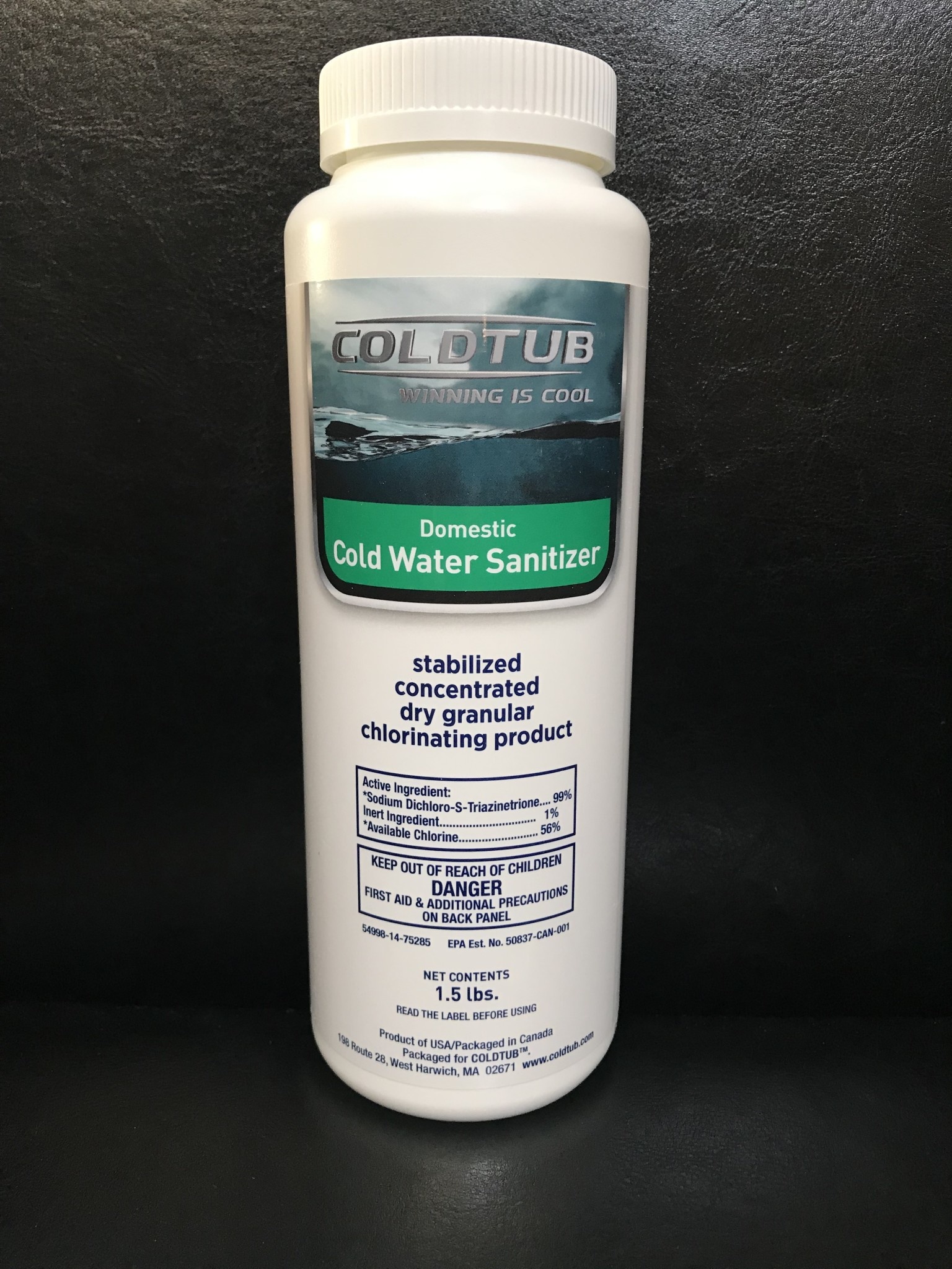 Cold Water Sanitizer 1.5LB - COLDTUB™