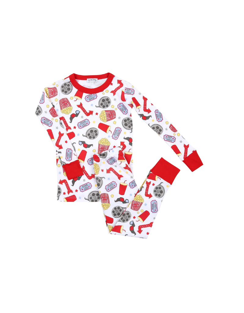Movie Magic Pajama Set Red - Mini Macarons Boutique