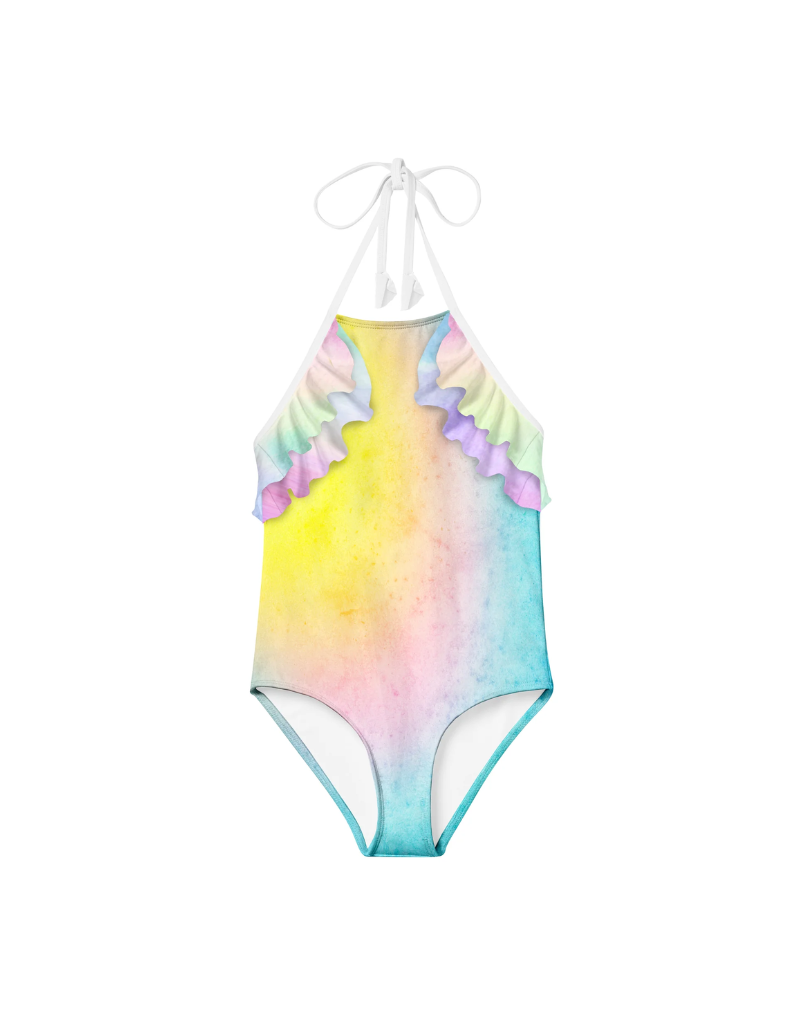 Surf at Noon & Dawn Tie Dye One Piece Swim - Mini Macarons Boutique
