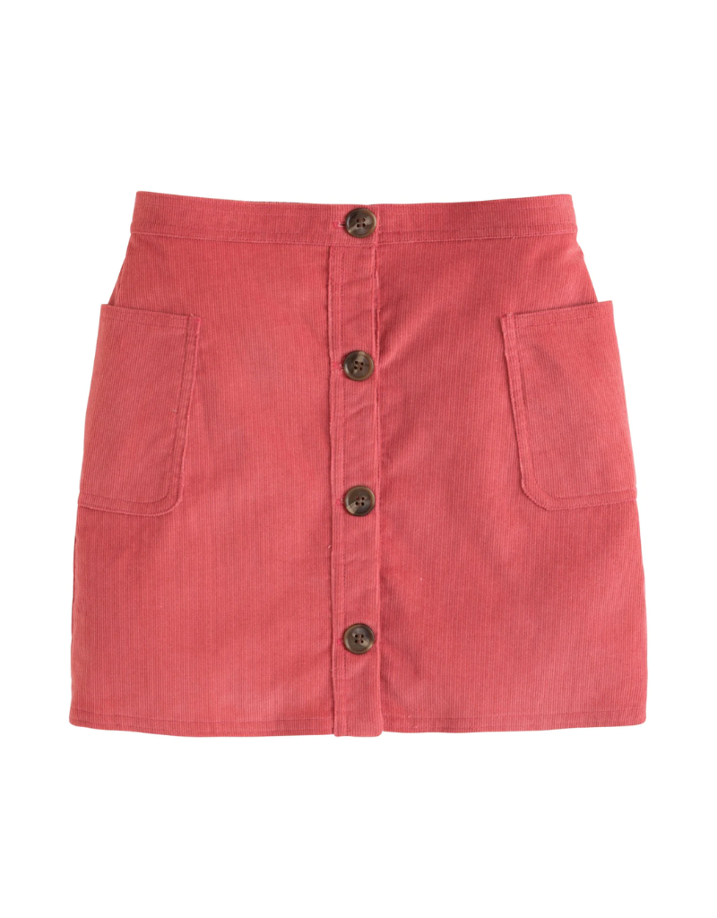 Emily Pocket Skirt- Vintage Nantucker Corduroy - Mini Macarons Boutique