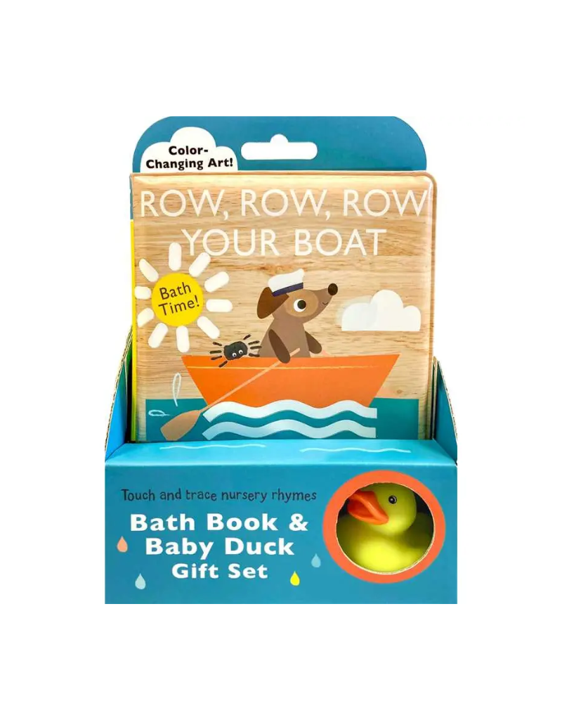 Row, Row, Row Your Boat Bath Book & Baby Duck Gift Set - Mini Macarons ...