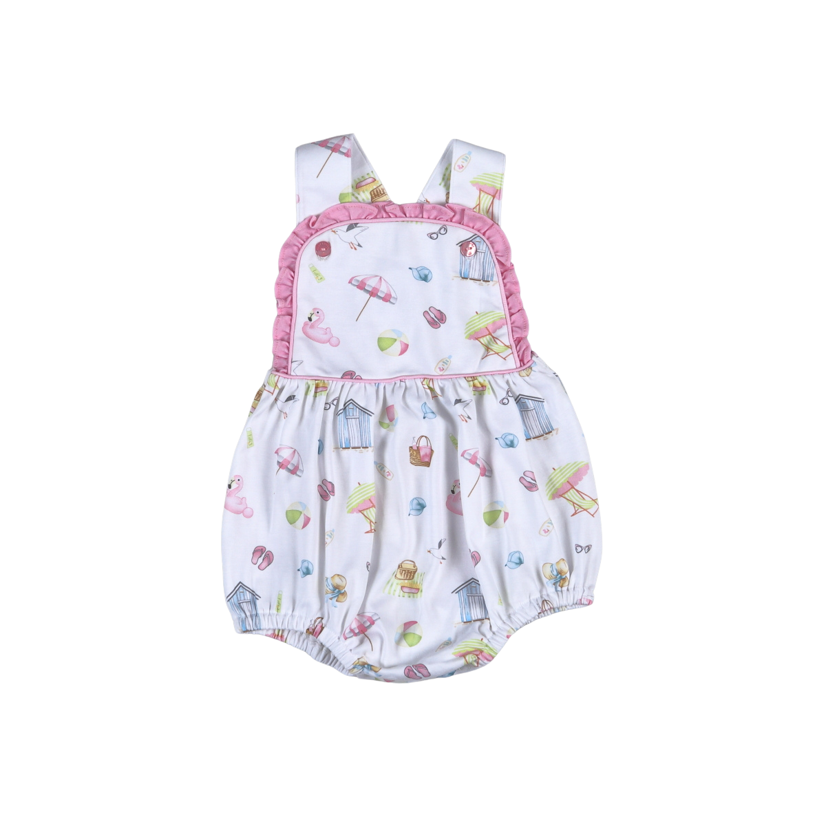 Sandy Toes Pima Sun Bubble, Girl - Mini Macarons Boutique