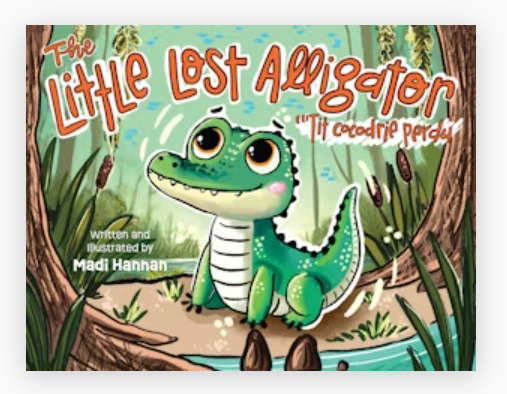 The Little Lost Alligator - Mini Macarons Boutique
