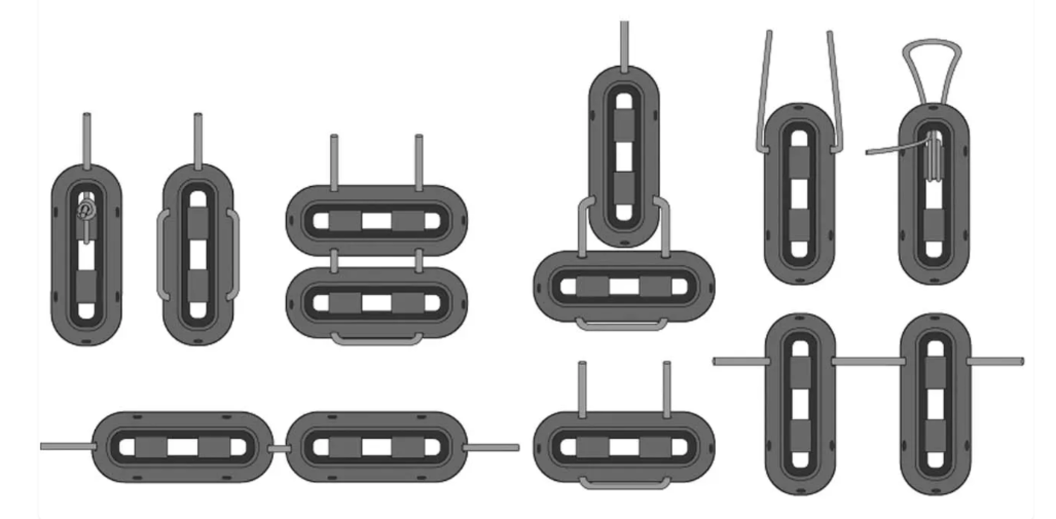 Mission - Icon Boat Fender + Fender Lines 2PK - NorthLine Sports