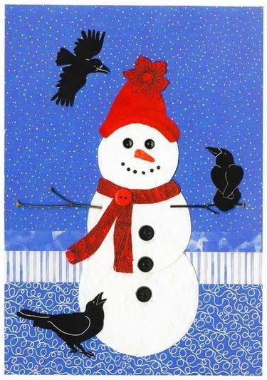 Let it Snow (art card) Pack of 6 | Karen Beason - Annie Kaill’s