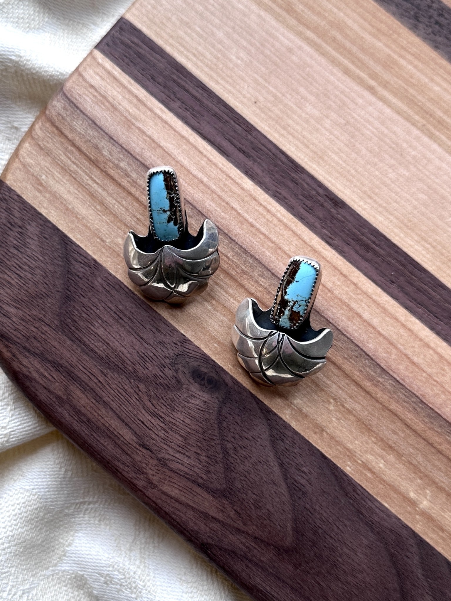 Amaroo Turquoise Posts | Twisted Ginger Jewelry - Annie Kaill’s