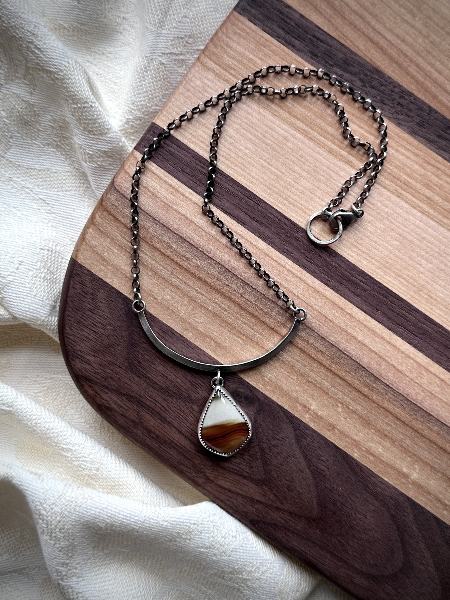 Polychrome Jasper Necklace | Twisted Ginger Jewelry - Annie Kaill’s